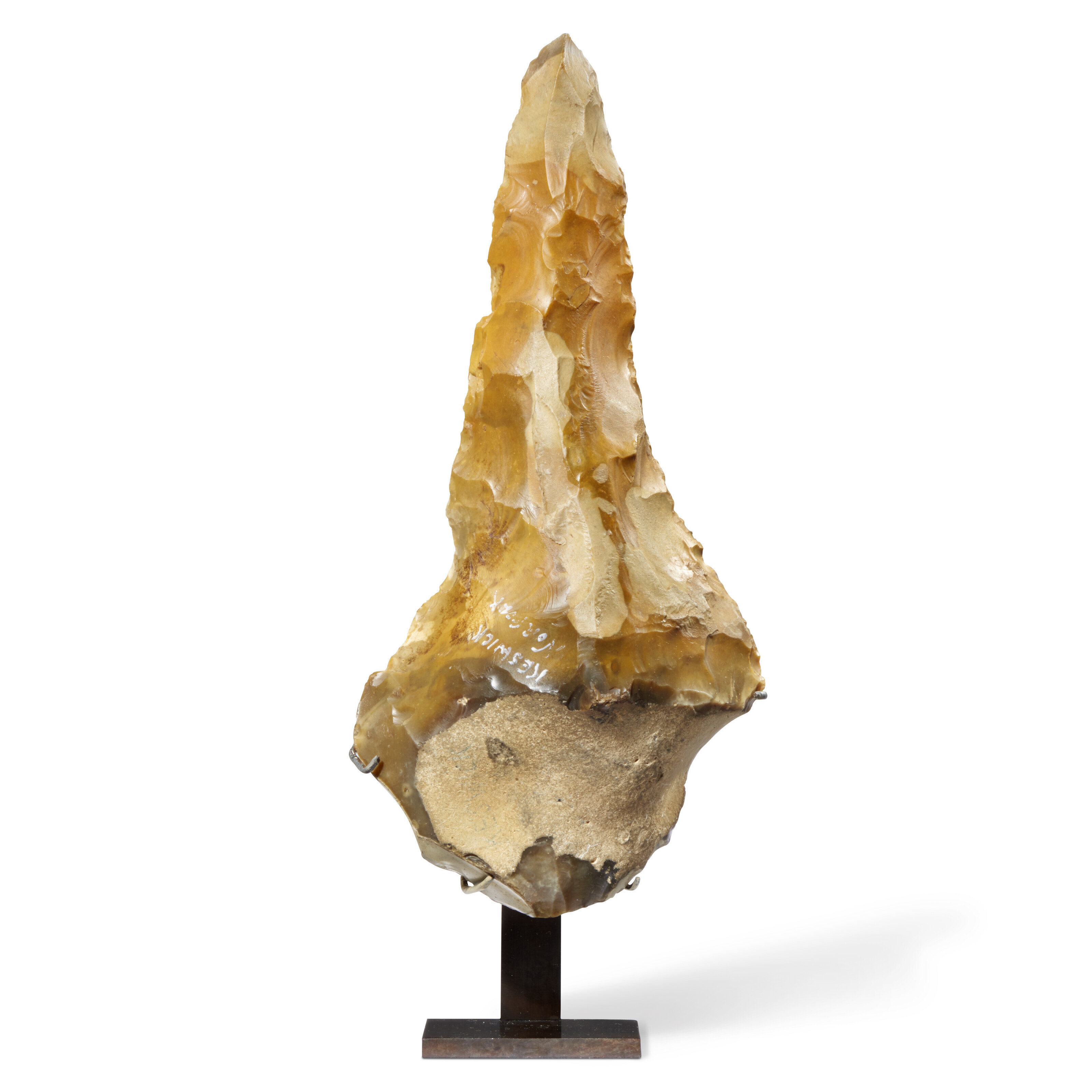 A FLINT HAND AXE, NORFOLK, LOWER PALEOLITHIC | Christie’s