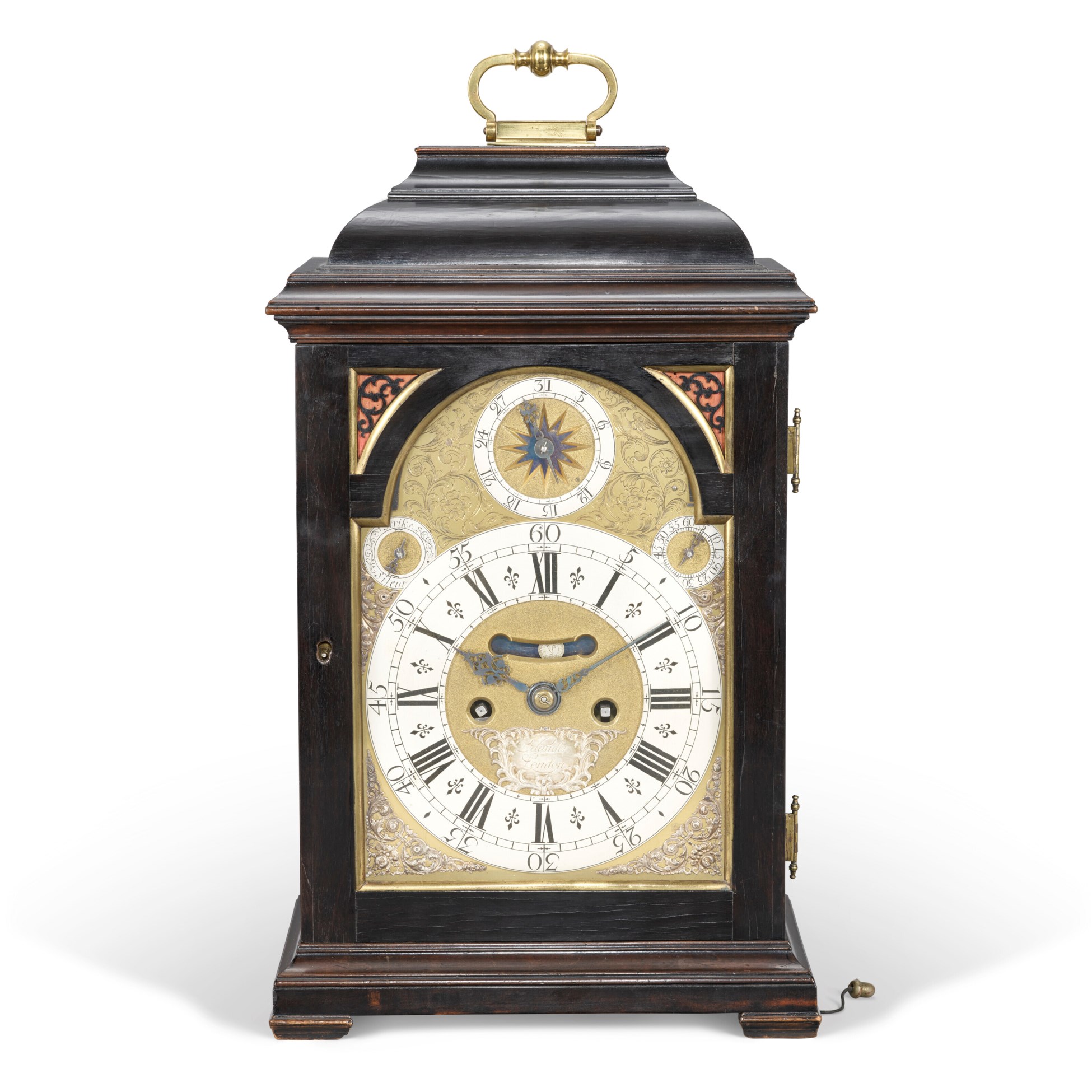 DANIEL DELANDER, LONDON, CIRCA 1715, A GEORGE I STRIKING TABLE CLOCK ...