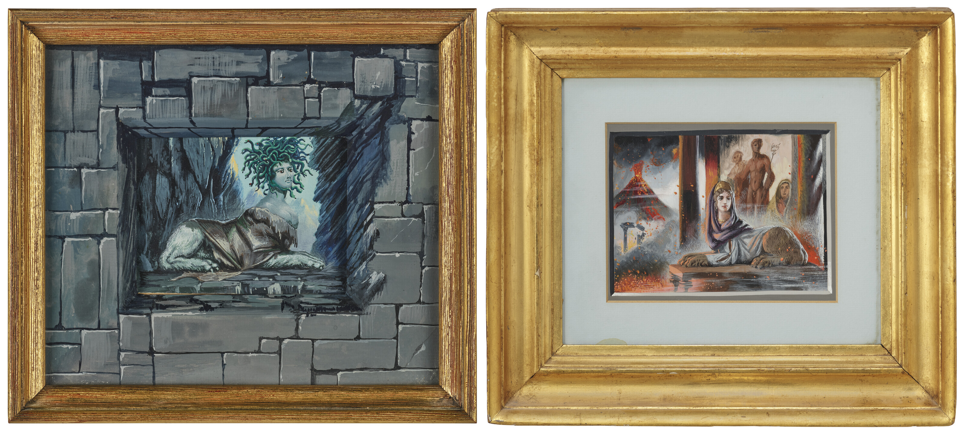 MARTIN BATTERSBY (1914-1982), Medusa (i); Pompeii (ii) | Christie’s