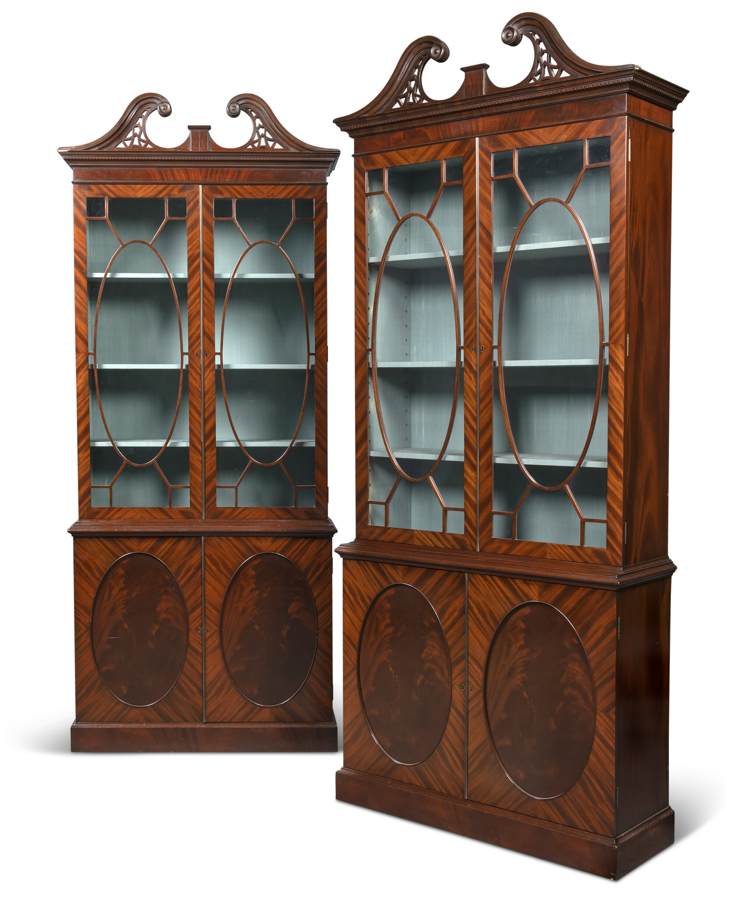 MARGARET THATCHER: ‌A PAIR OF GEORGE III-STYLE AFRICAN MAHOGANY ...