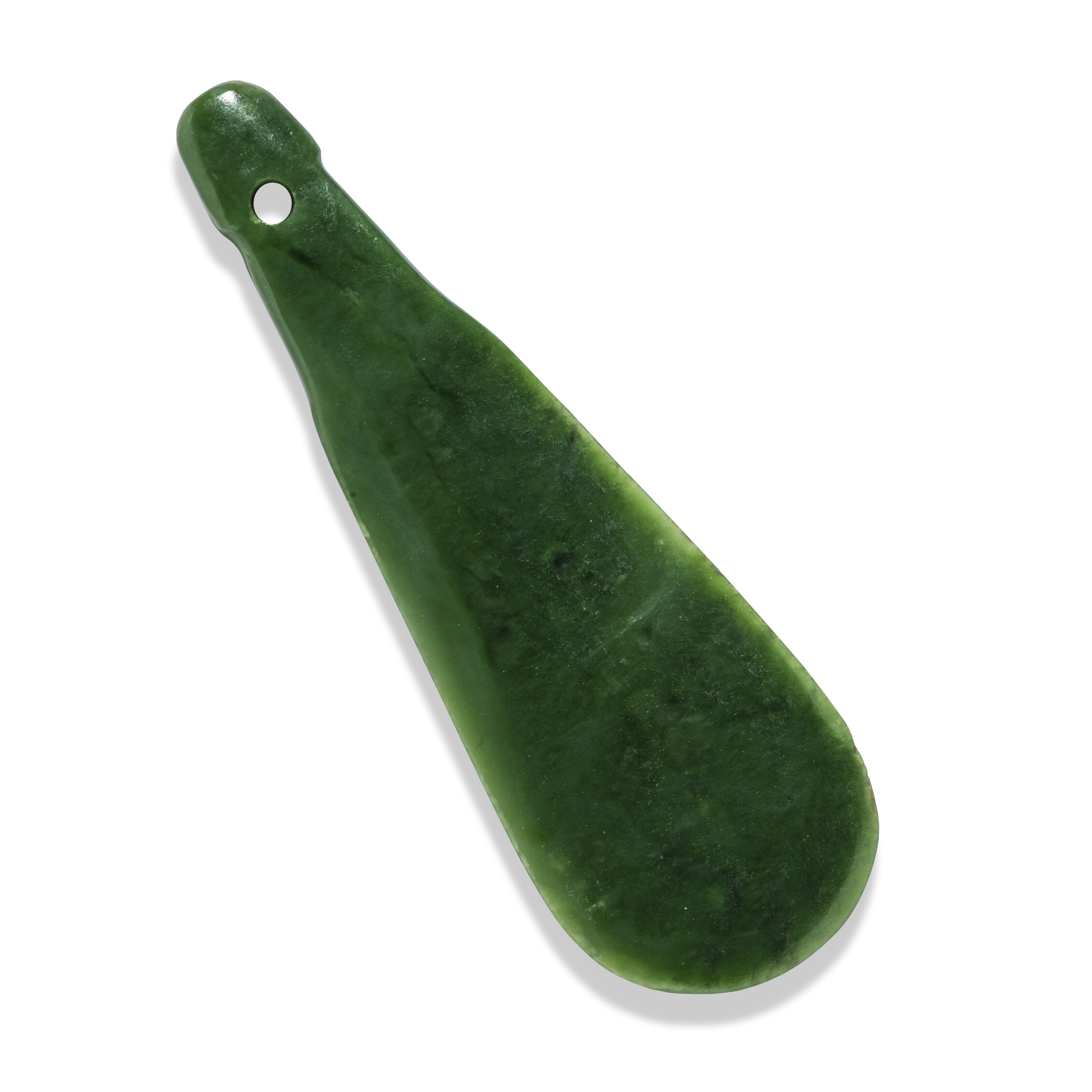 A MAORI GREENSTONE HAND CLUB, 'PATU POUNAMU', 19TH/20TH CENTURY ...