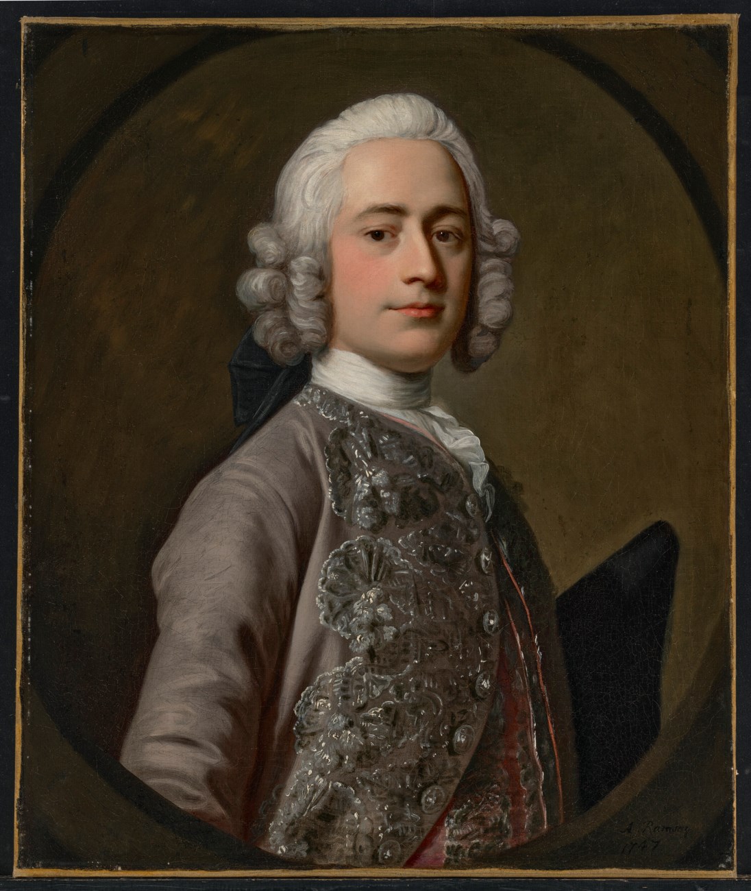 ALLAN RAMSAY (EDINBURGH 1713-1784 DOVER), Portrait of Sir Richard Acton ...