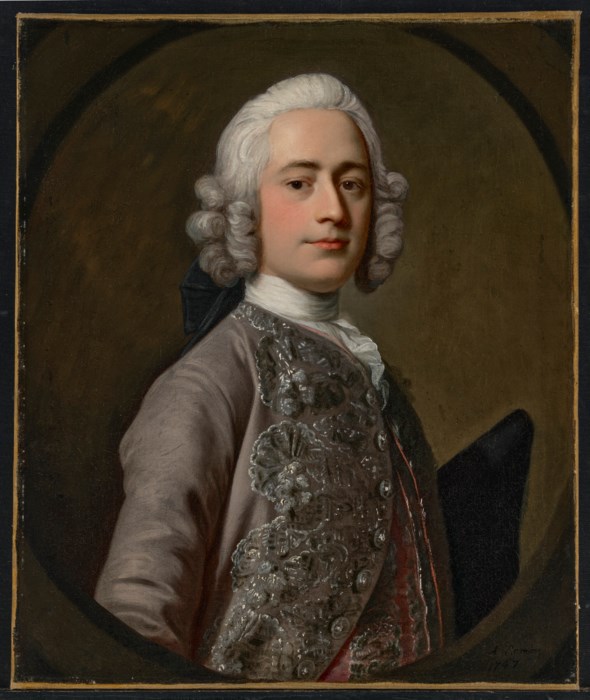 ALLAN RAMSAY (EDINBURGH 1713-1784 DOVER), Portrait of Sir Richard Acton ...