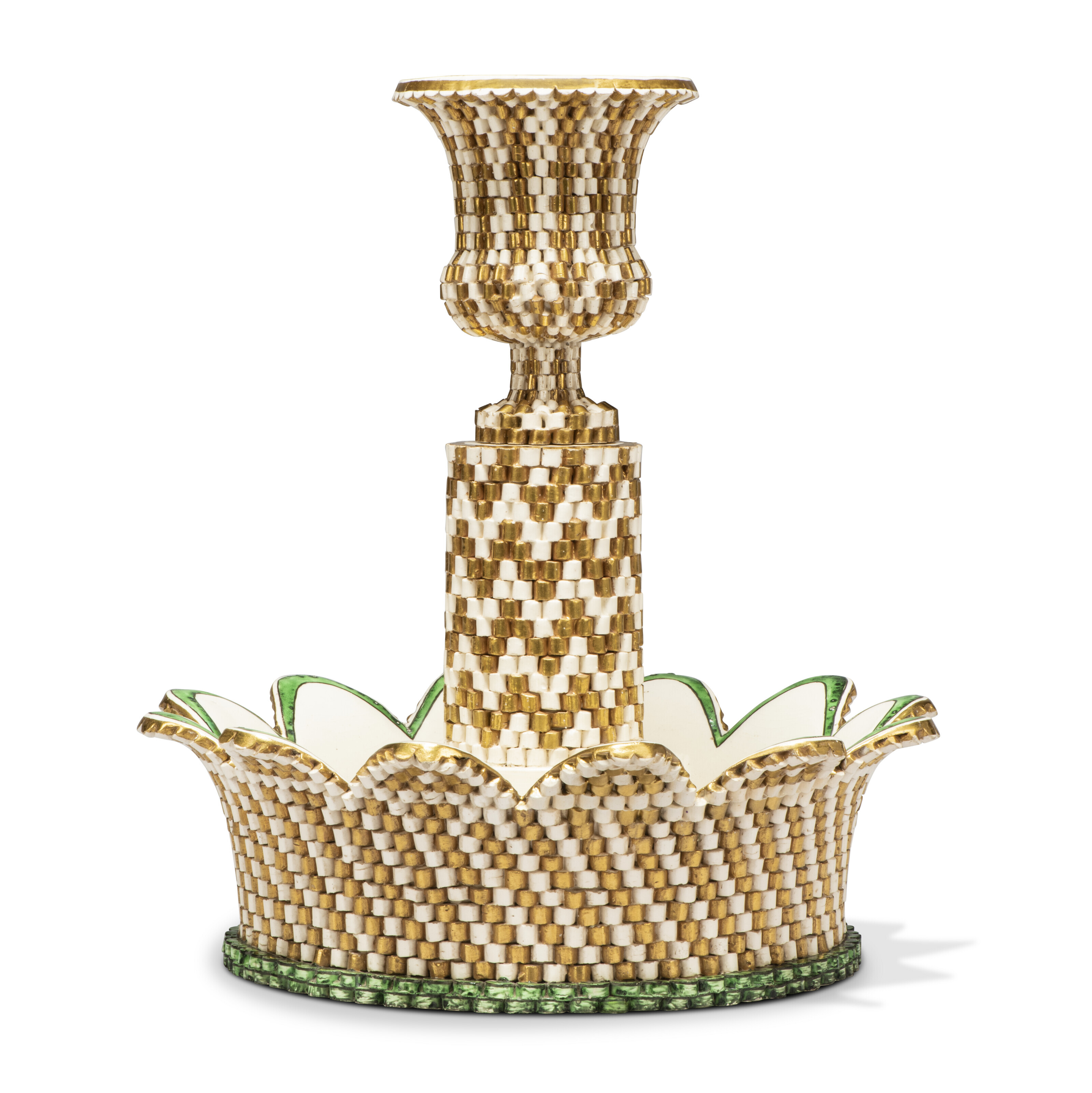 A NAPLES (GIUSTINIANI) TERRAGLIA 'MOSAIC' CENTREPIECE, CIRCA 1830 ...