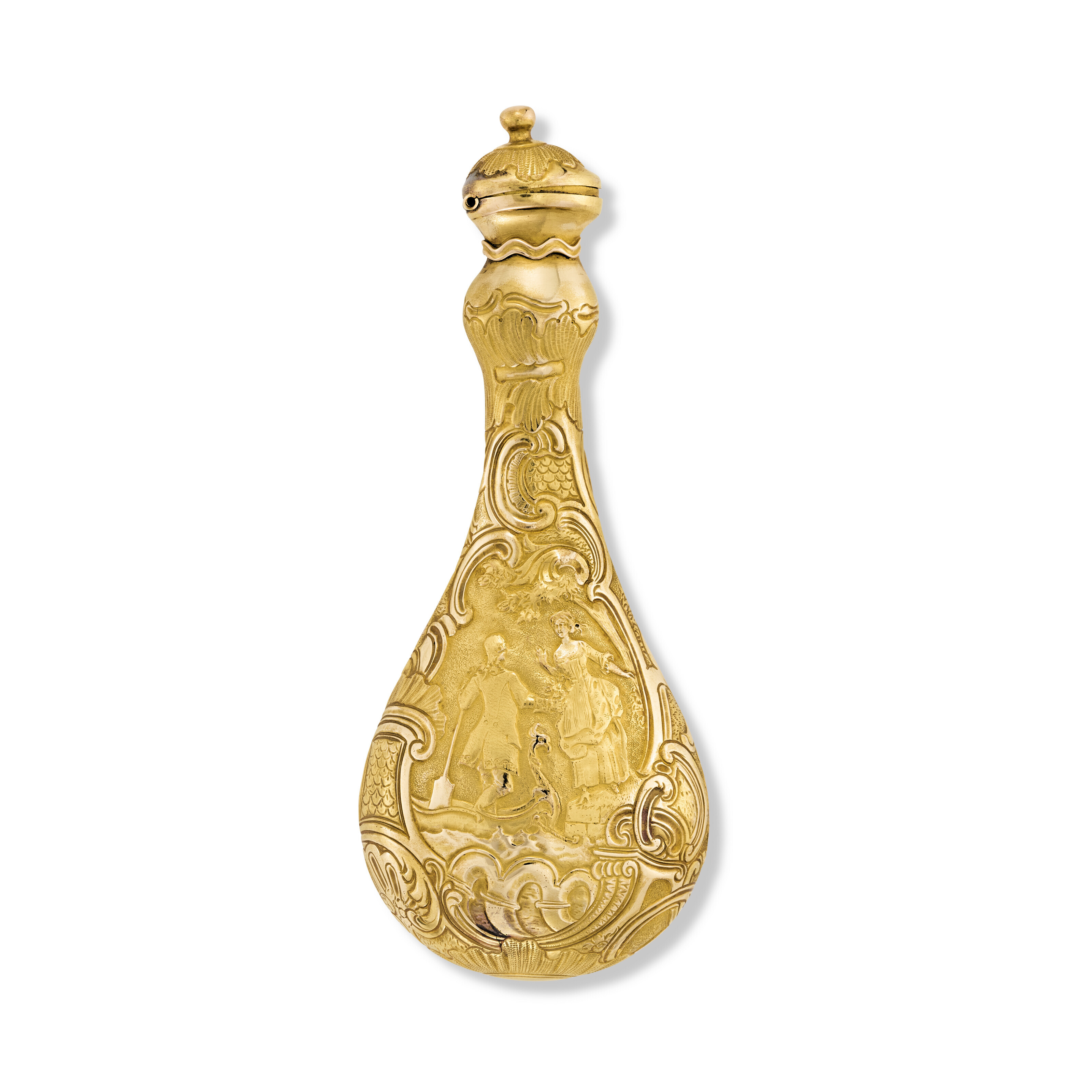 A GEORGE II GOLD SCENT-FLASK, LONDON, CIRCA 1760 | Christie’s