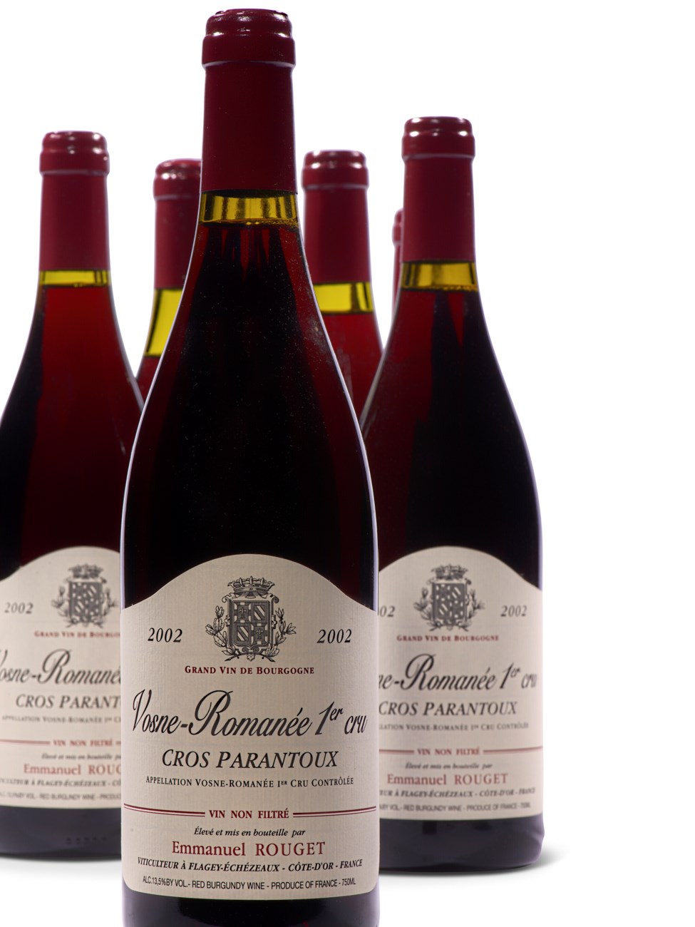 Domaine Emmanuel Rouget, Vosne-Romanée Cros Parantoux 2002 | Christie's
