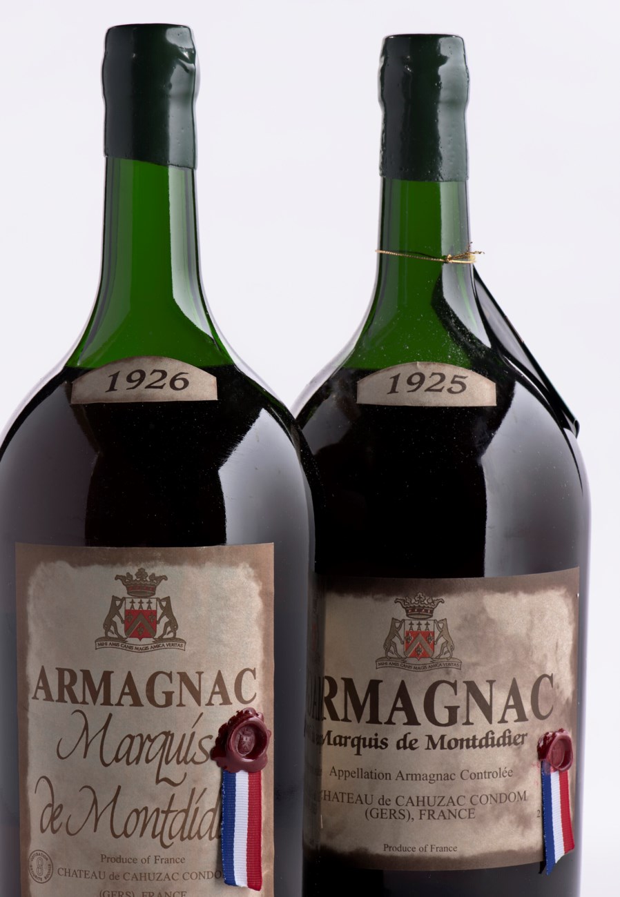 Marquis de Montdidier, Armagnac 1925 | Christie's