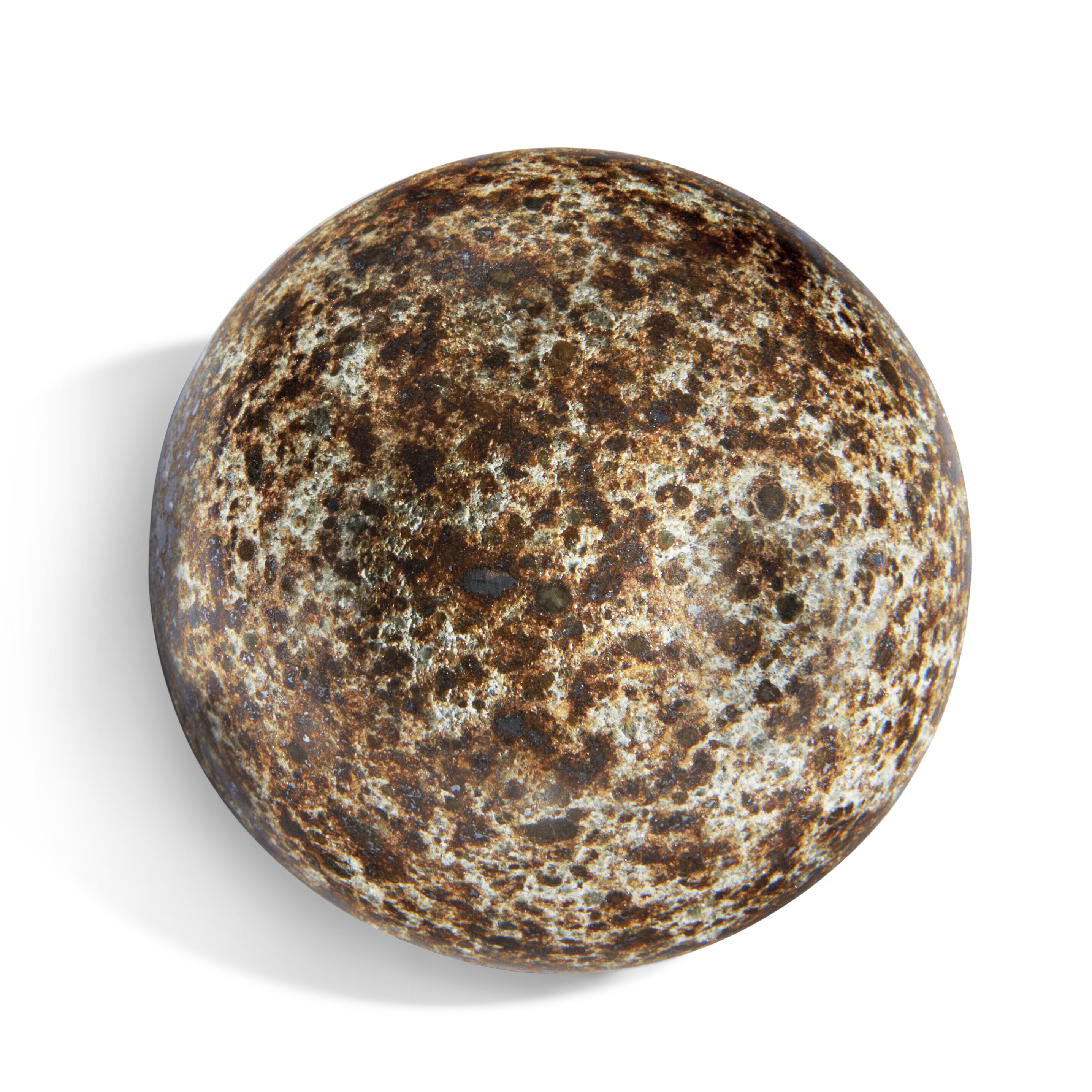 STONE METEORITE SPHERE – NWA 791, Chondrite – L5; The Sahara Desert ...