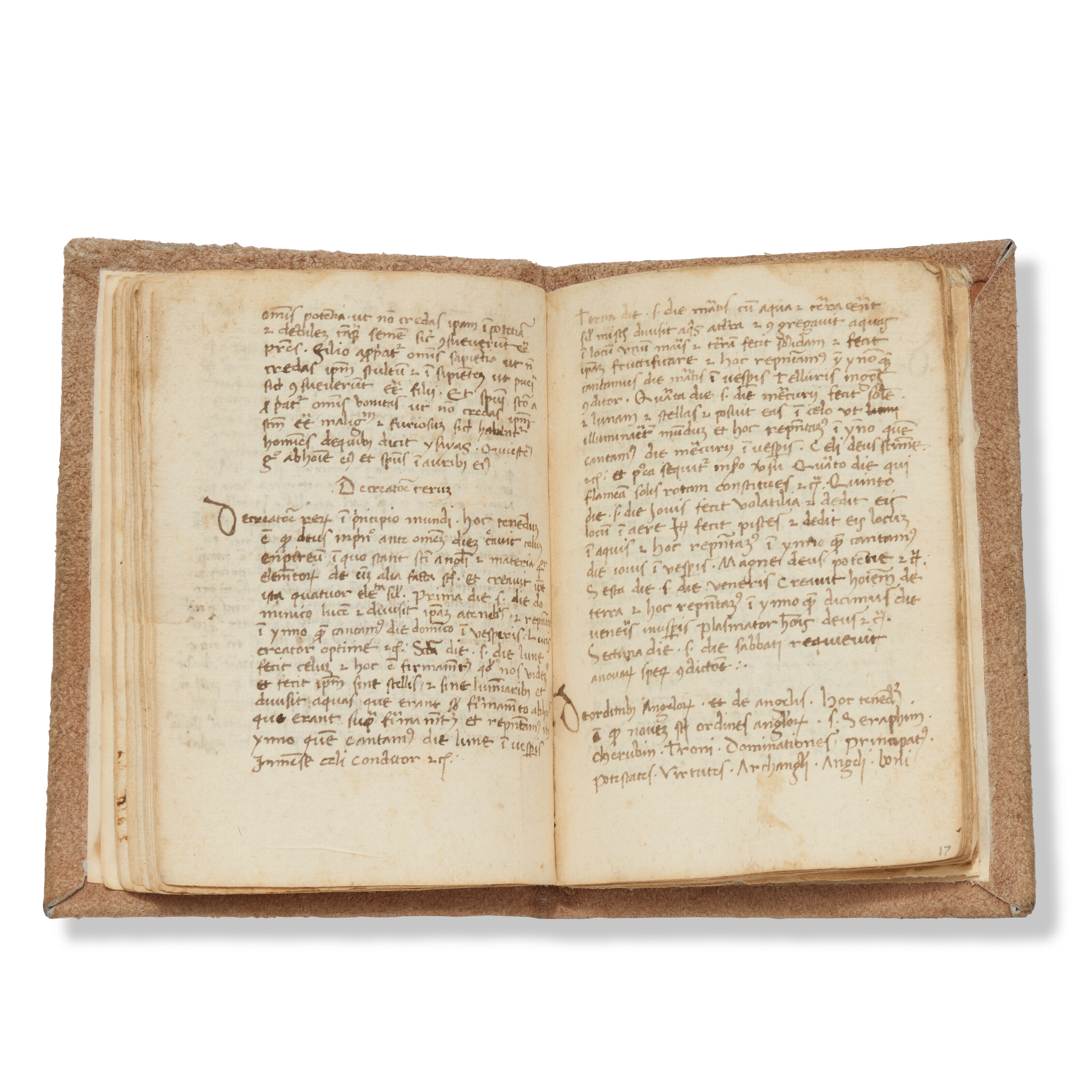 A 15th-century Commonplace book, Commonplace book, including Agostino ...