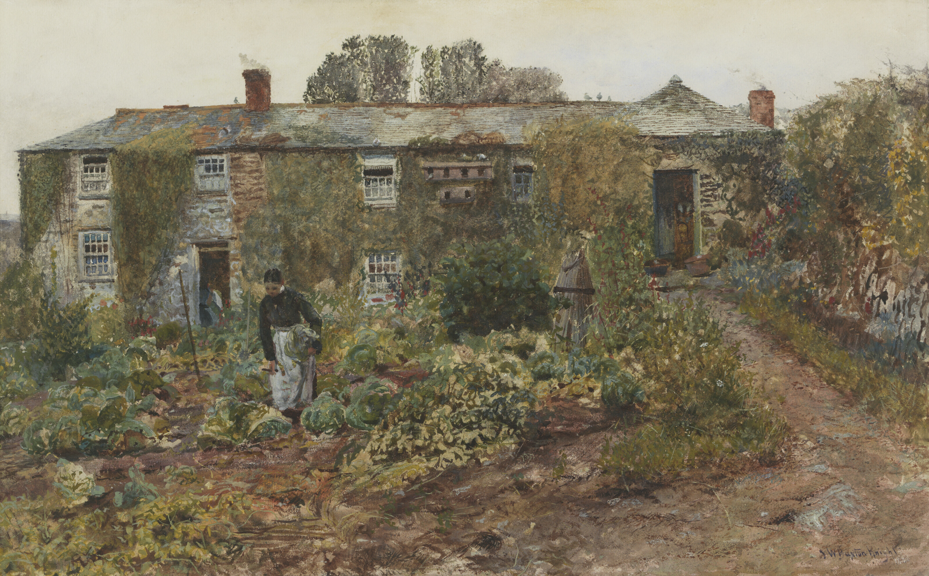 JOHN WILLIAM BUXTON KNIGHT (SEVENOAKS 1842-1908 DOVER), A Cornish ...