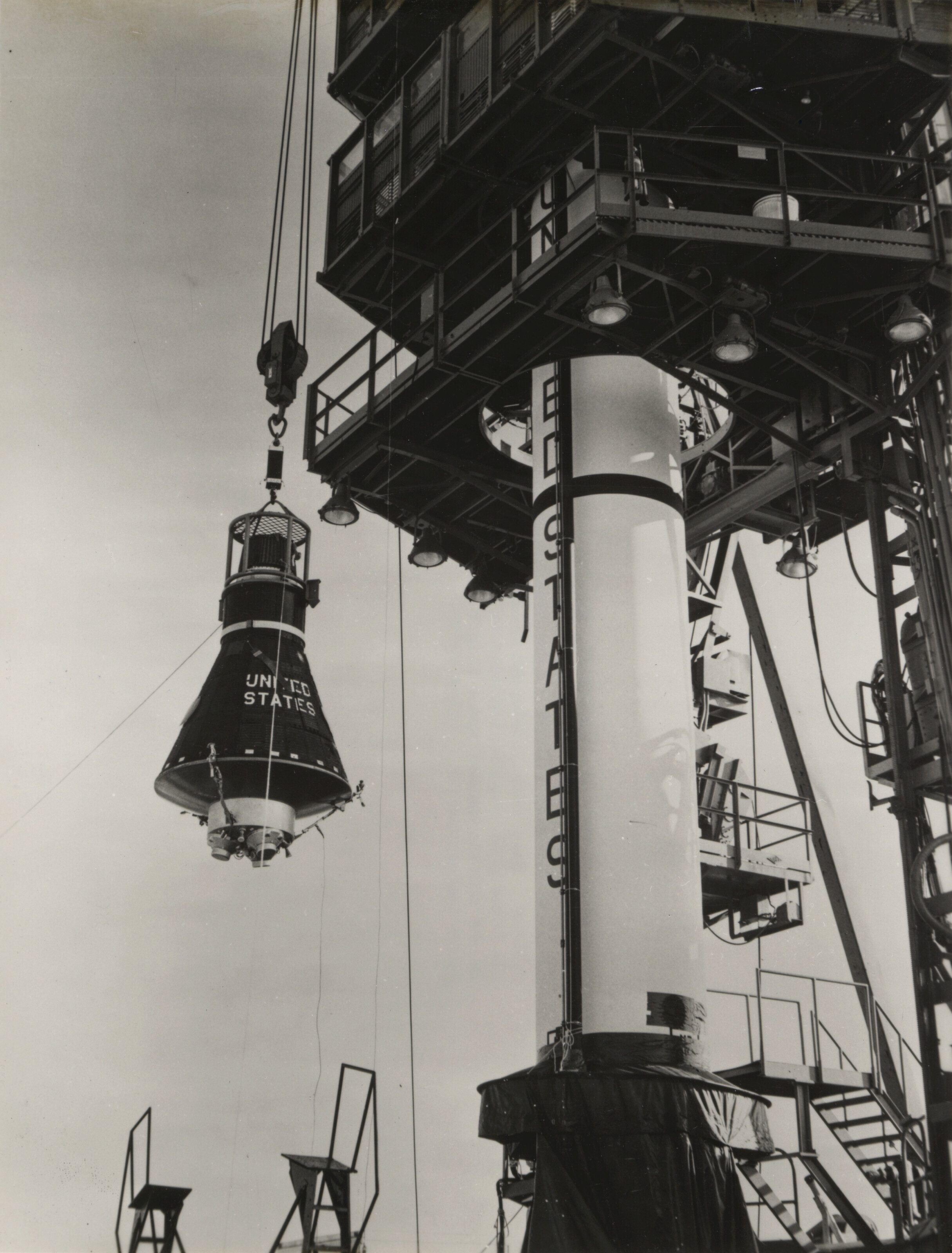 TESTING ON PROJECT MERCURY SPACECRAFT, DECEMBER 19, 1960, NASA [PROJECT ...