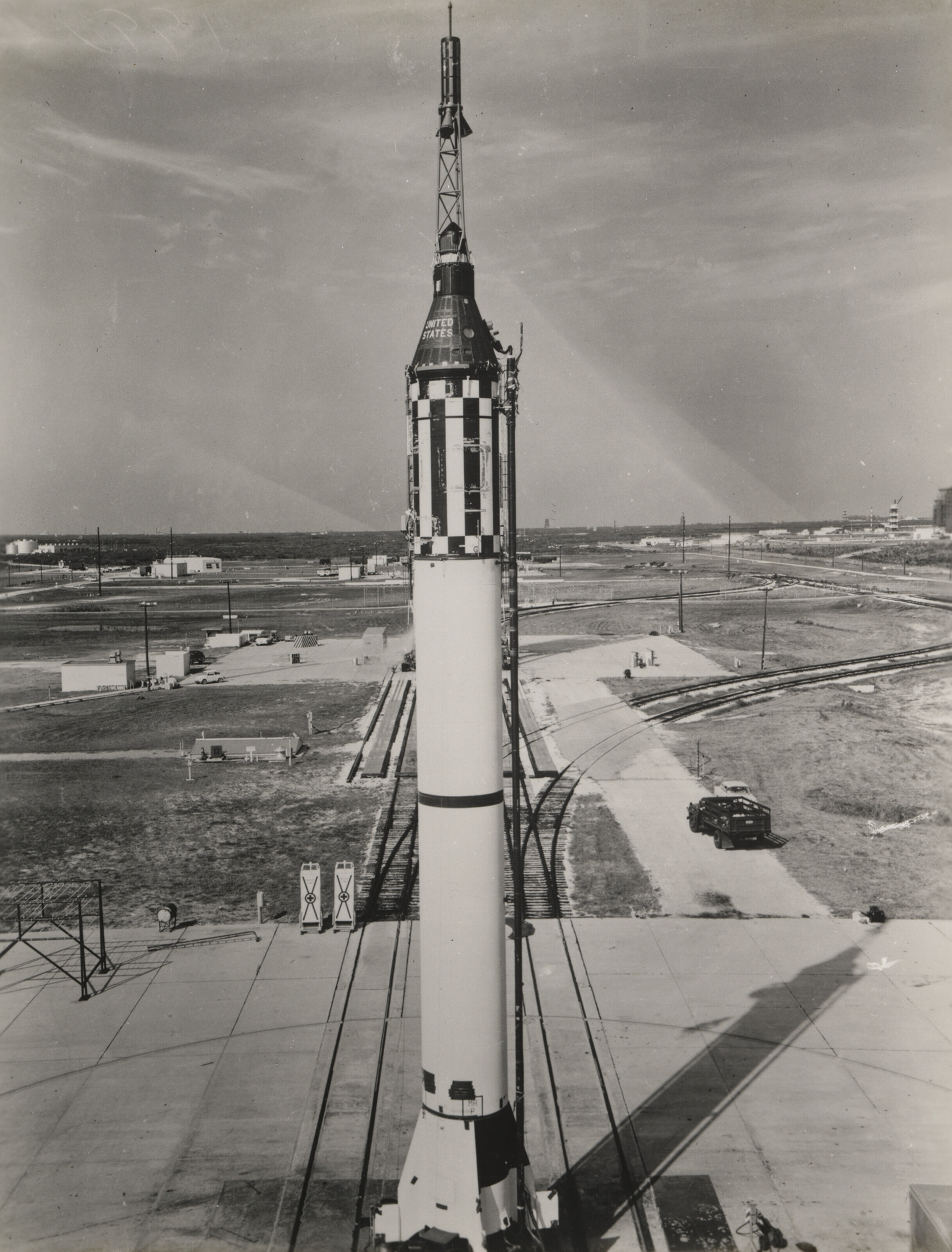 MERCURY REDSTONE 1A ON LAUNCHPAD, DECEMBER 1960, NASA | Christie’s