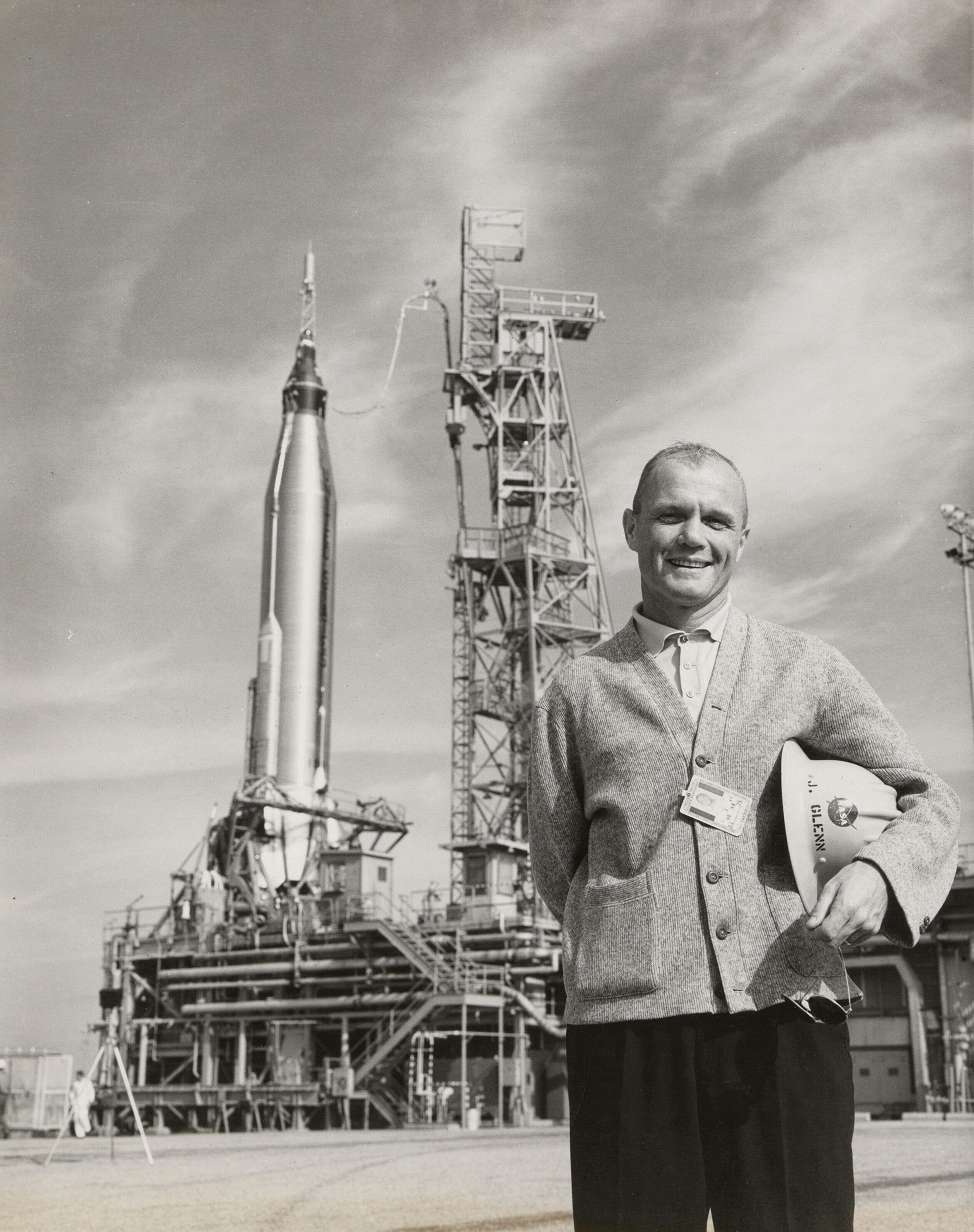 PORTRAIT OF JOHN GLENN, JANUARY 22, 1962, [NASA] | Christie’s