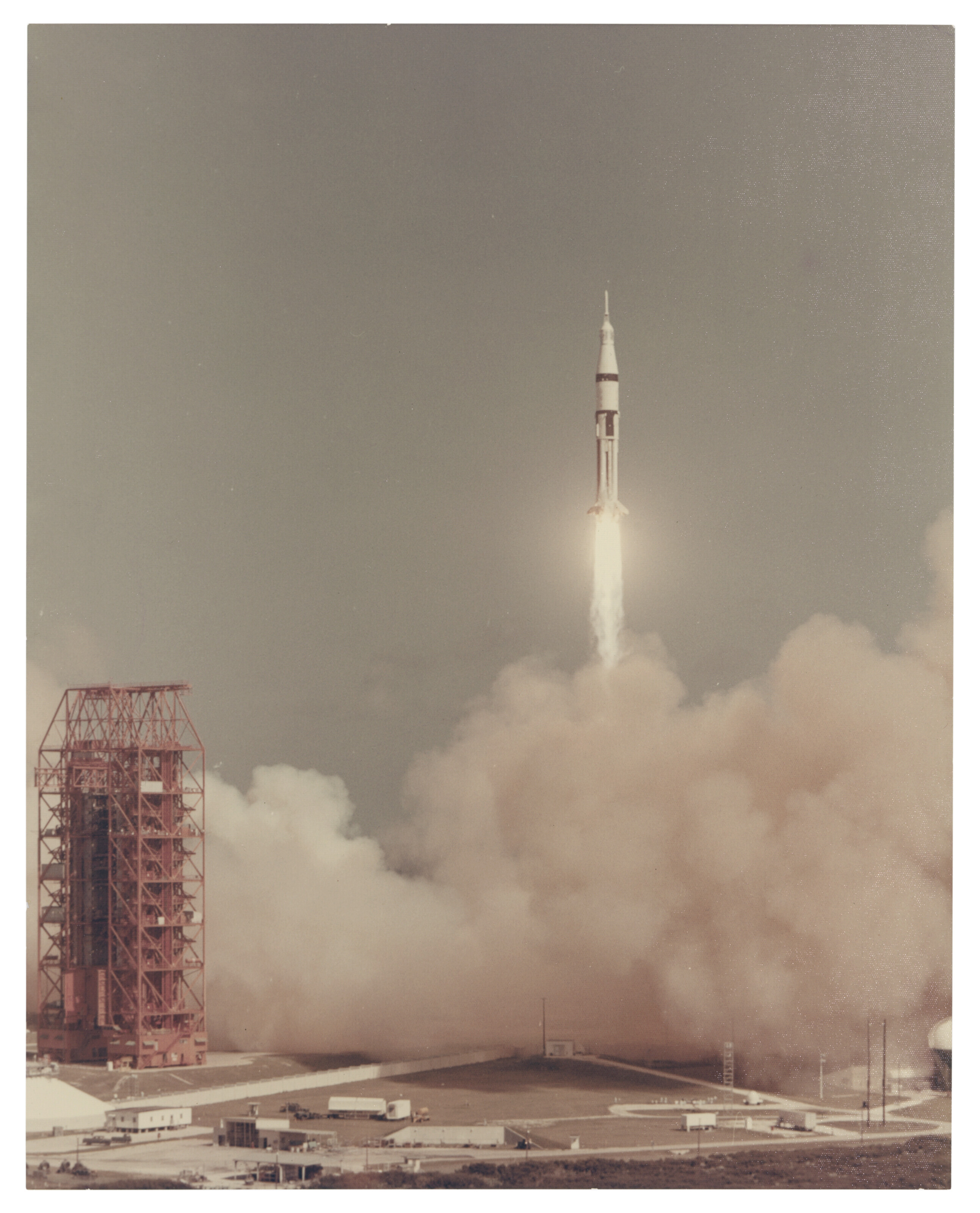 LAUNCH OF SATURN IB, OCTOBER 11, 1968, NASA [APOLLO 7] | Christie’s