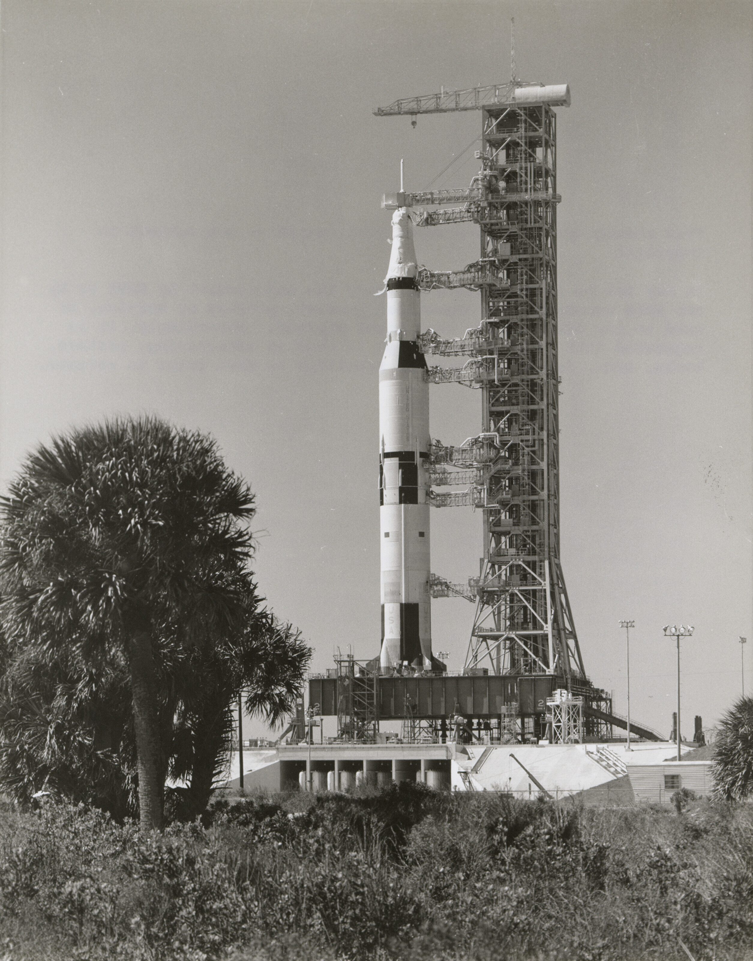 SATURN V ON LAUNCHPAD, FEBRUARY 6, 1969, NASA [APOLLO 6] | Christie’s