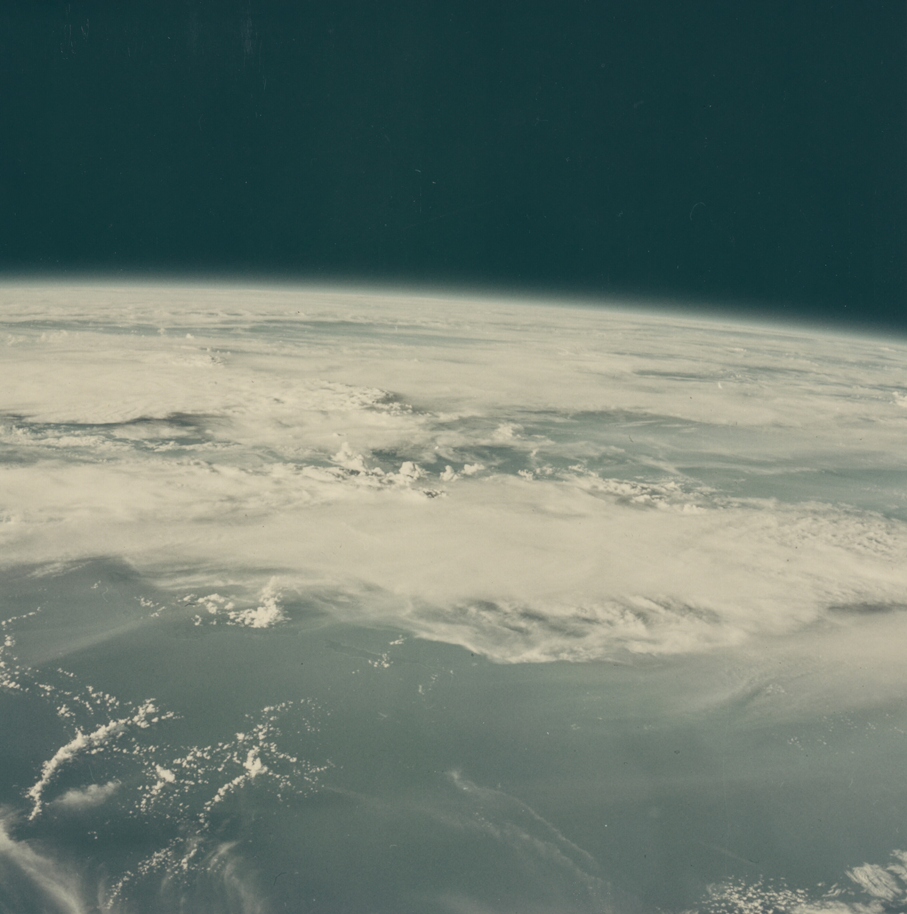 THE EARTH PHOTOGRAPHED FROM ORBIT, DECEMBER 7-19, 1972, NASA [APOLLO 17 ...