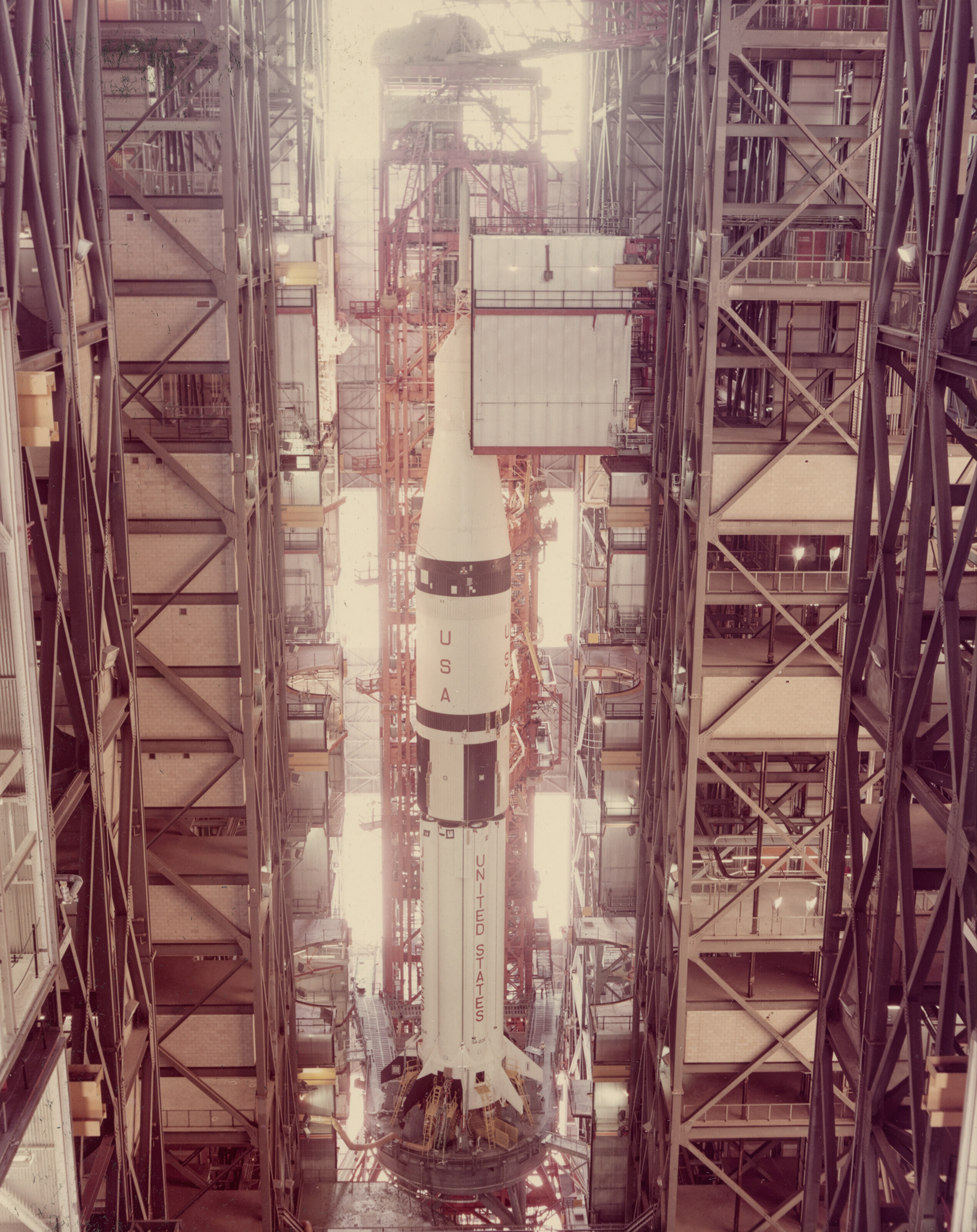 SKYLAB 2 UNDER CONSTRUCTION, SEPTEMBER 28, 1972, NASA [SKYLAB 2 ...