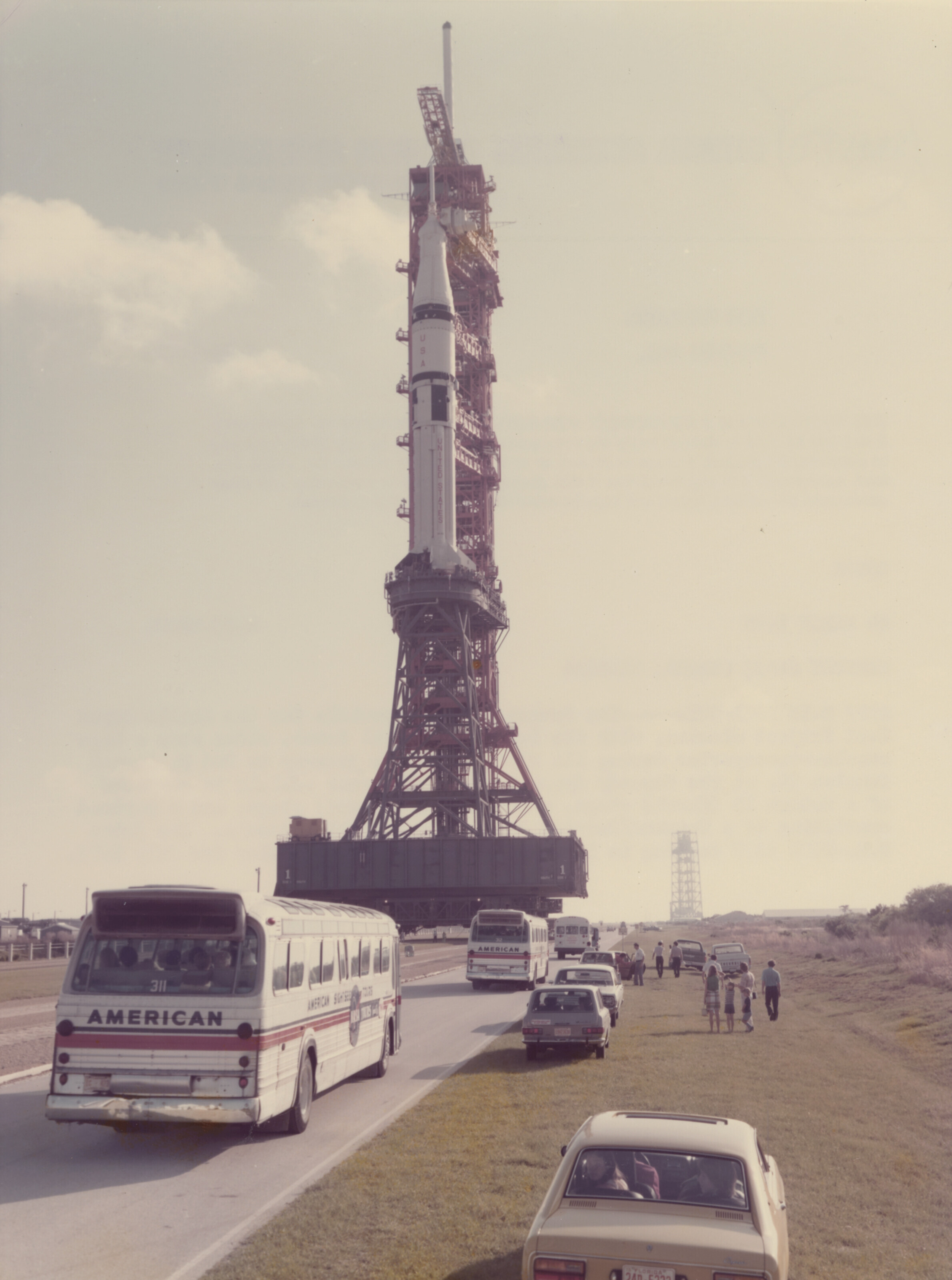 SATURN IB SPACE VEHICLE FOR THE APOLLO-SOYUZ TEST PROJECT, MARCH 24 ...