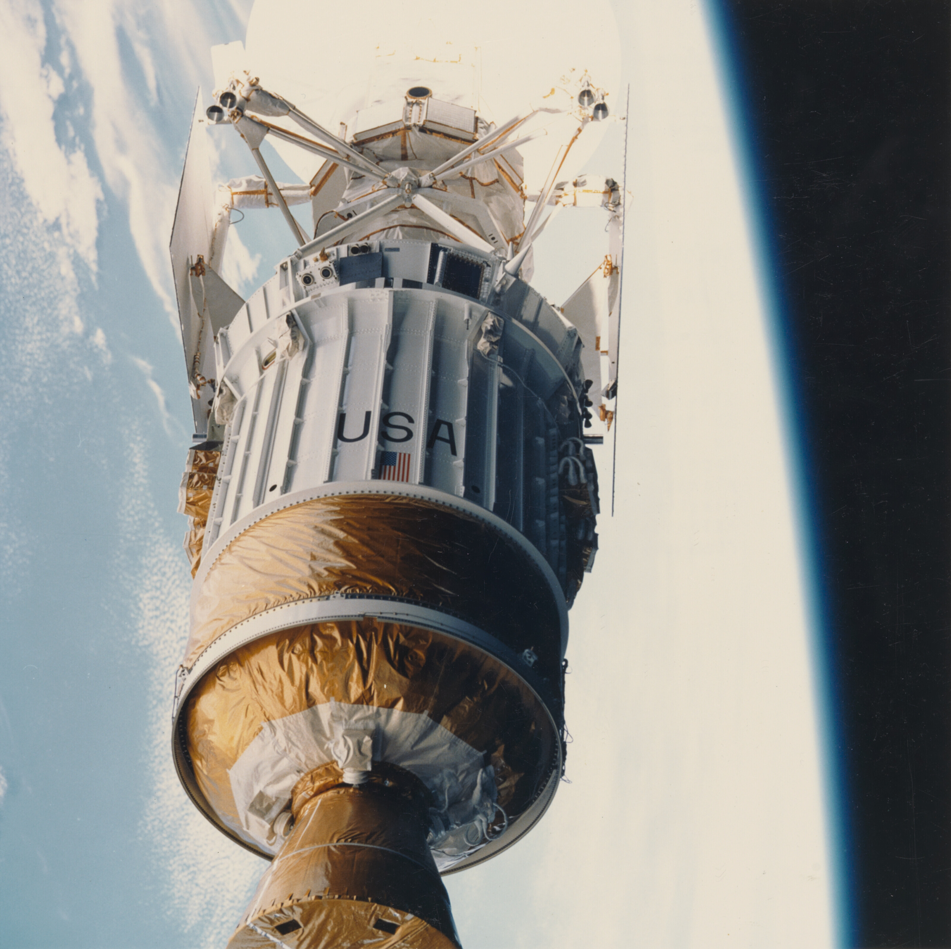 MAGELLAN SPACECRAFT TRAVELLING TO VENUS, MAY 4, 1989, NASA [STS-30] | Christie’s
