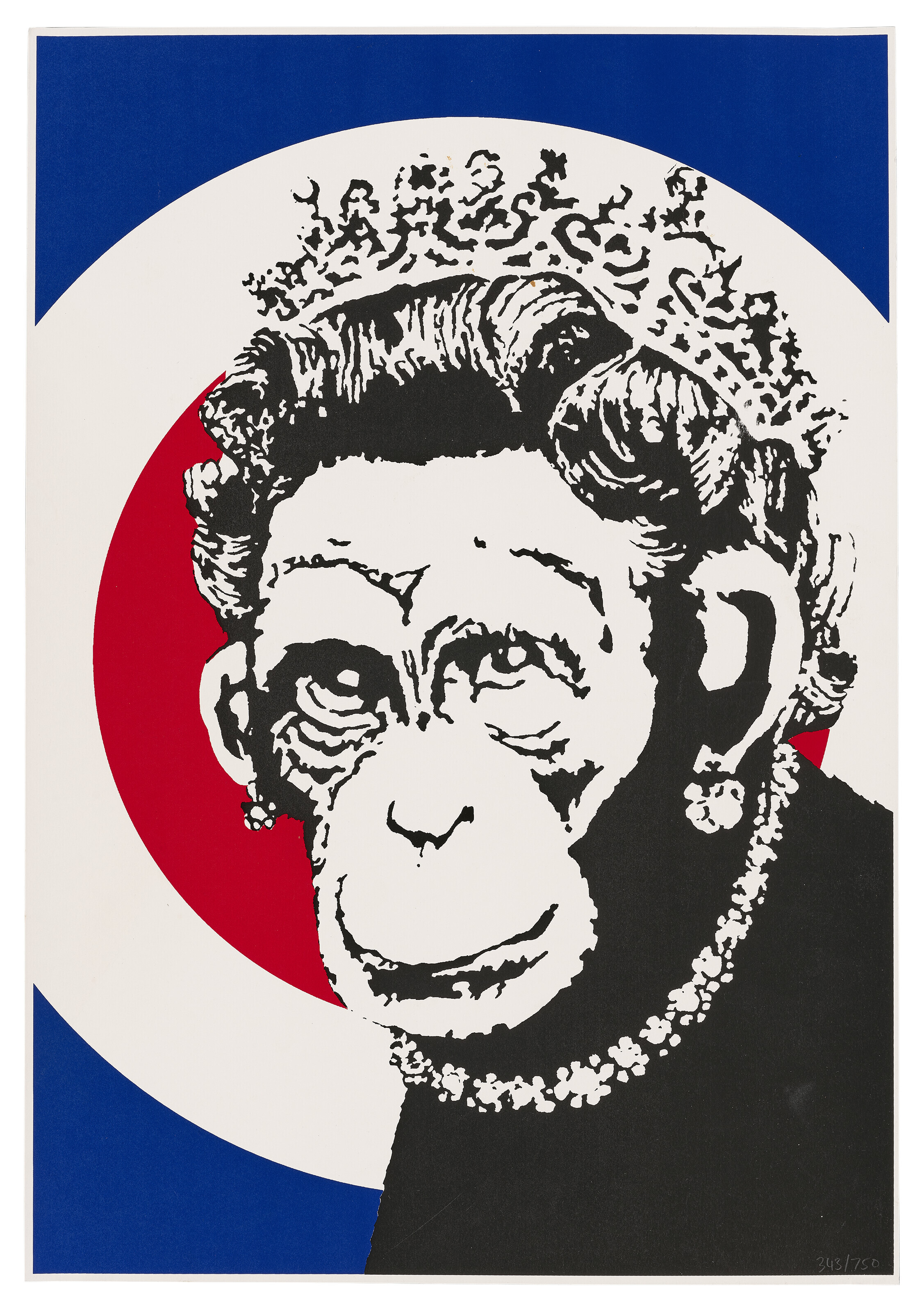 BANKSY, Monkey Queen | Christie’s
