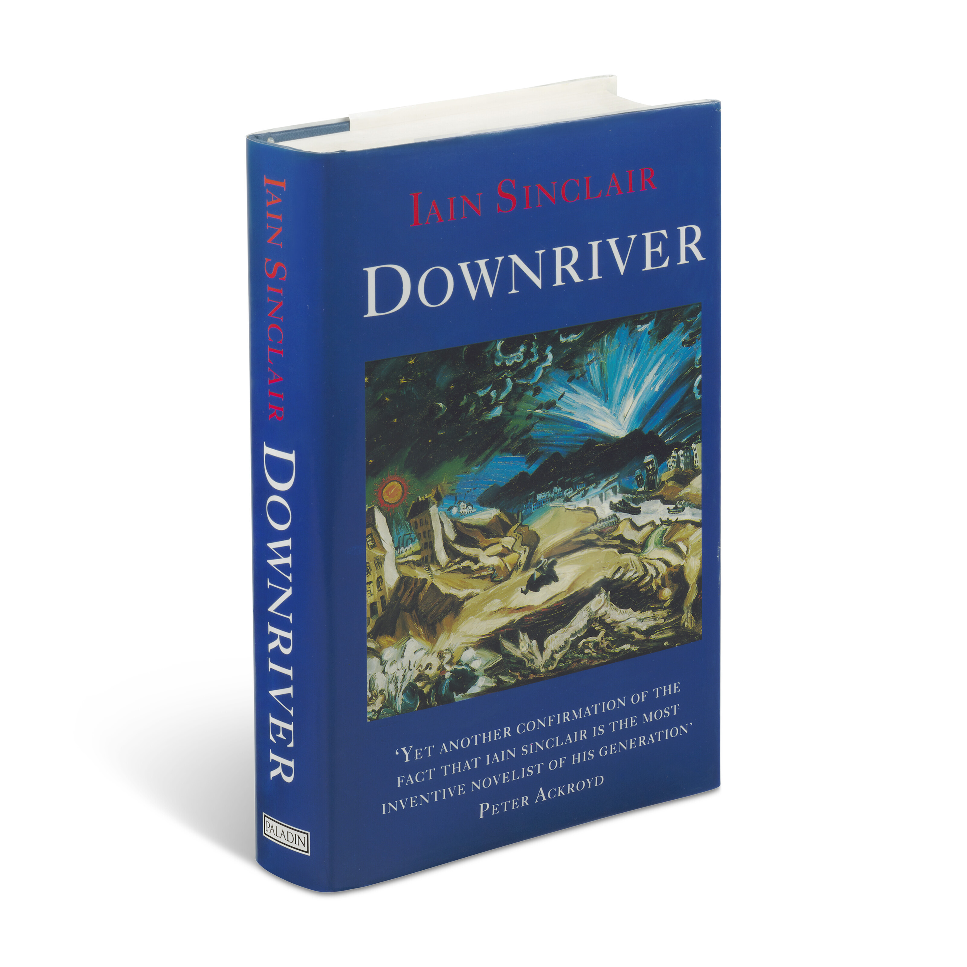 IAIN SINCLAIR (b.1943), Downriver. London: Paladin Grafton Books, 1991 ...