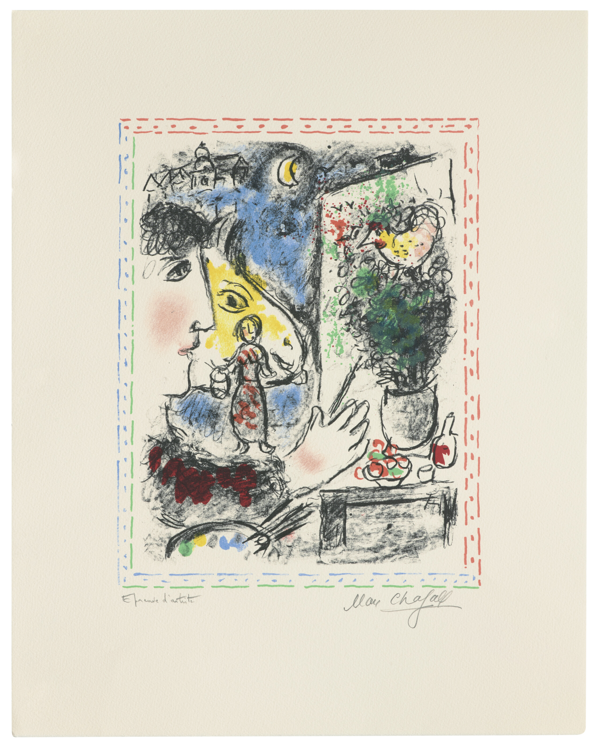 MARC CHAGALL (1887-1985), Monde familier | Christie’s