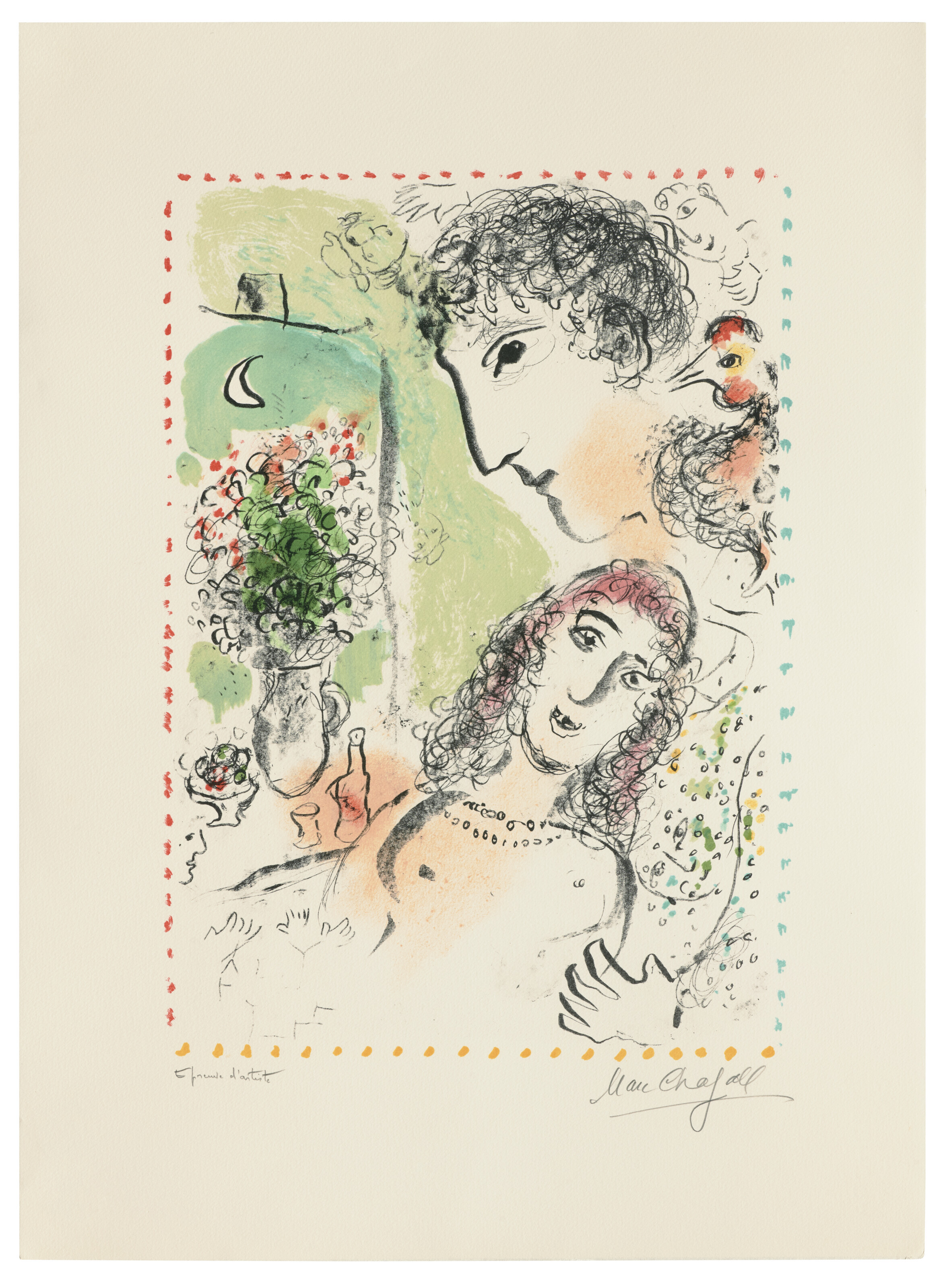 MARC CHAGALL (1887-1985), Tendresse | Christie’s