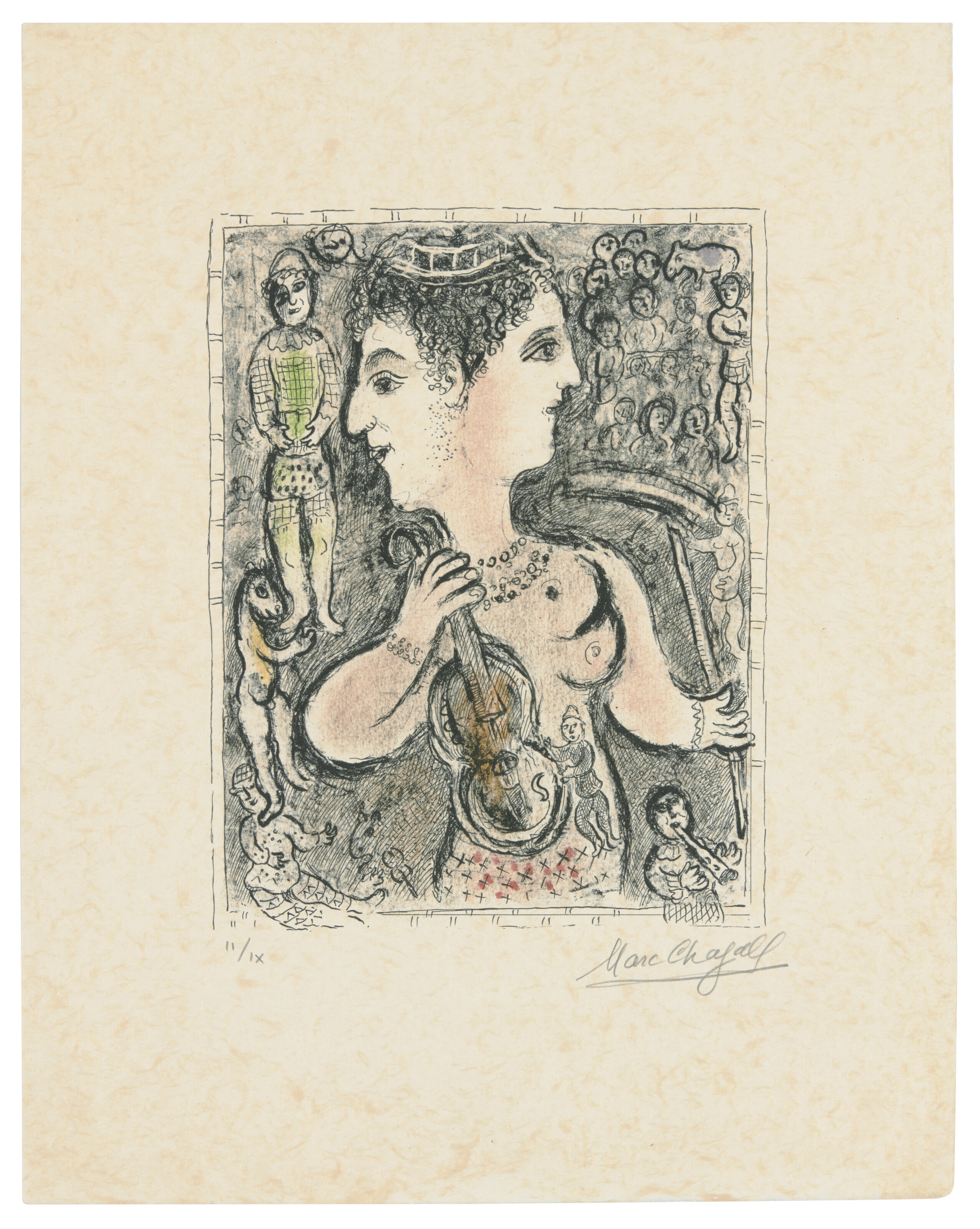 MARC CHAGALL (1887-1985), Double Visage | Christie’s