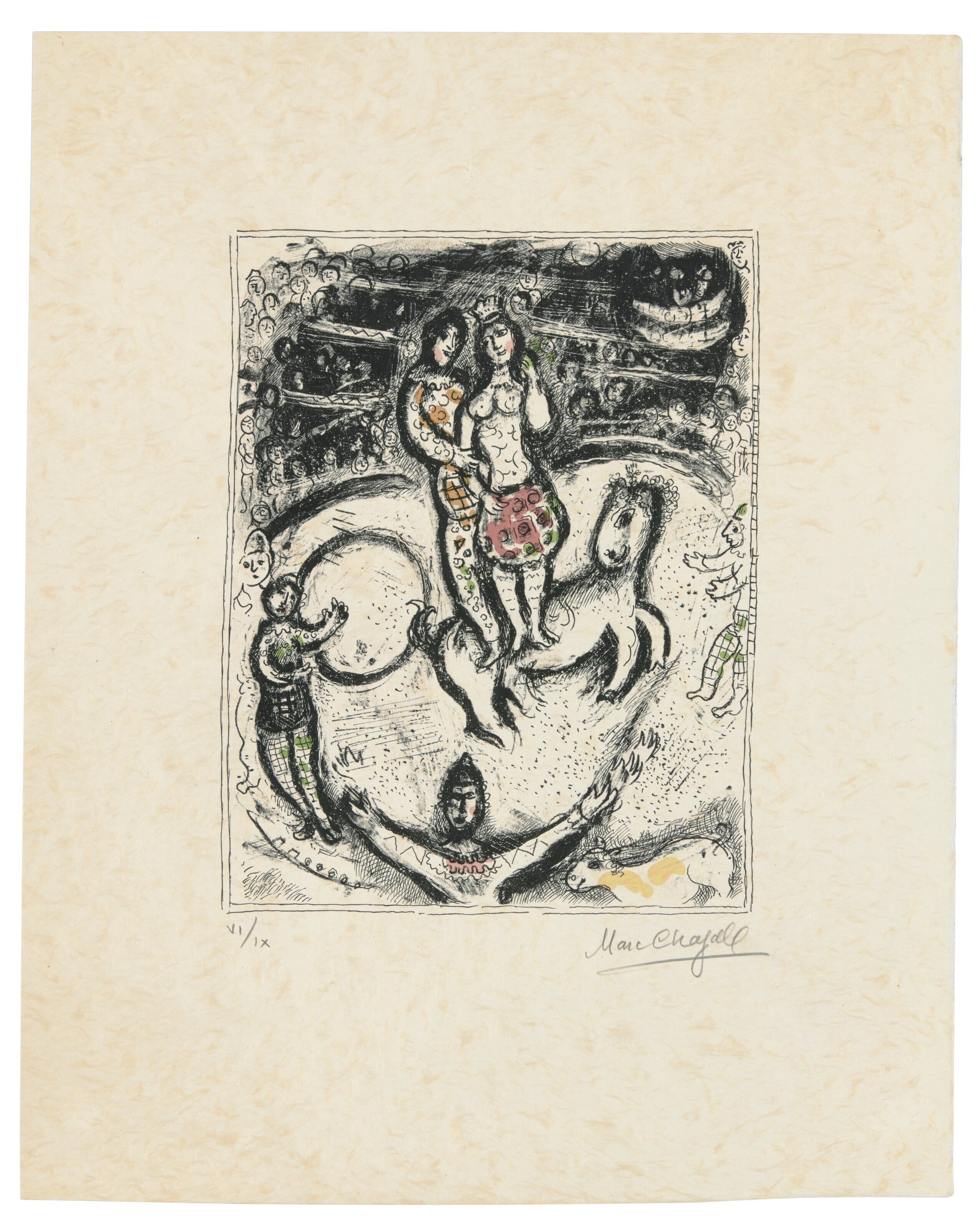 MARC CHAGALL (1887-1985), Cirque | Christie’s