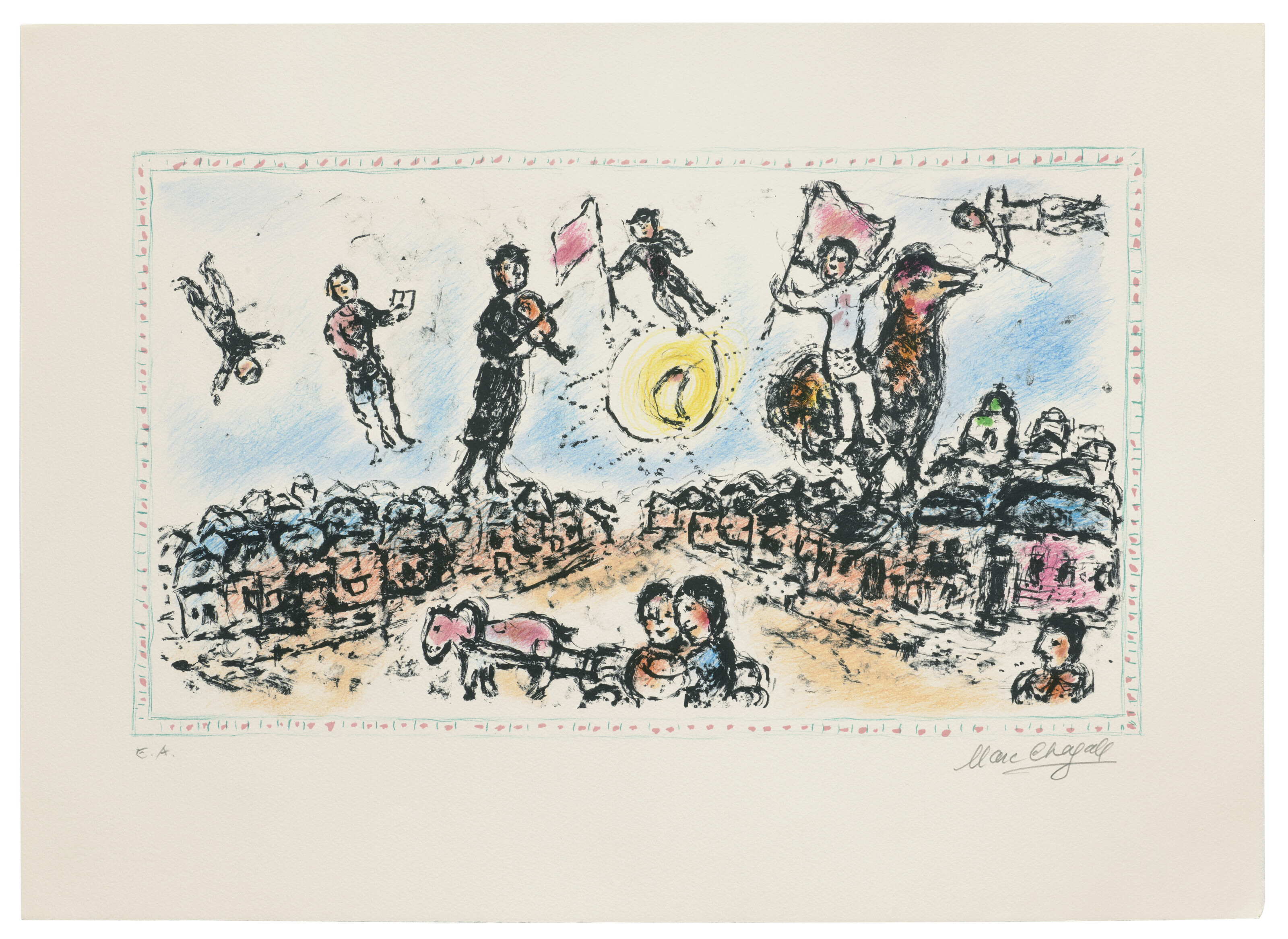 MARC CHAGALL (1887-1985), Célébration | Christie’s