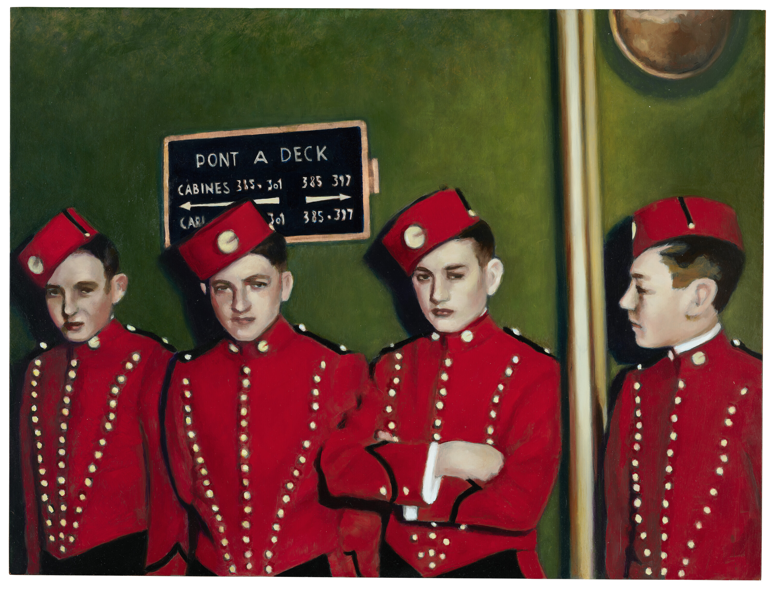 GRAEME DUDDRIDGE, Bellhops on the Normandie | Christie’s