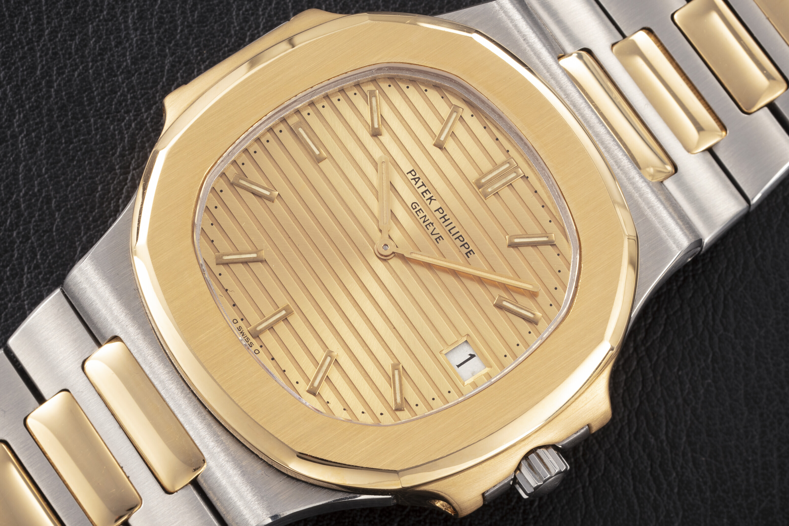 PATEK PHILIPPE, NAUTILUS REF. 3700/11, A STEEL & GOLD AUTOMATIC ...