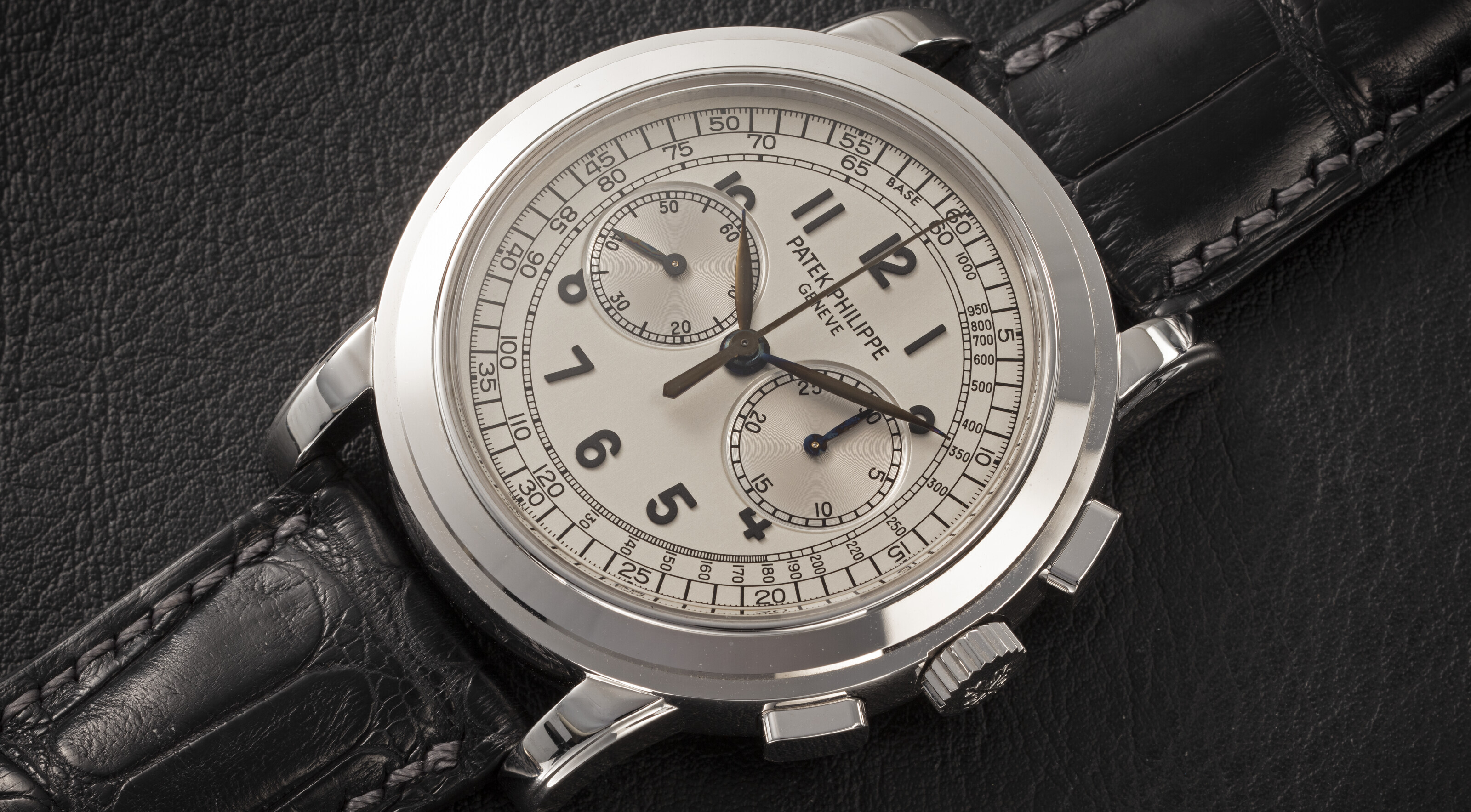 PATEK PHILIPPE, REF. 5070G, A GOLD MANUAL-WINDING CHRONOGRAPH, CASE ...