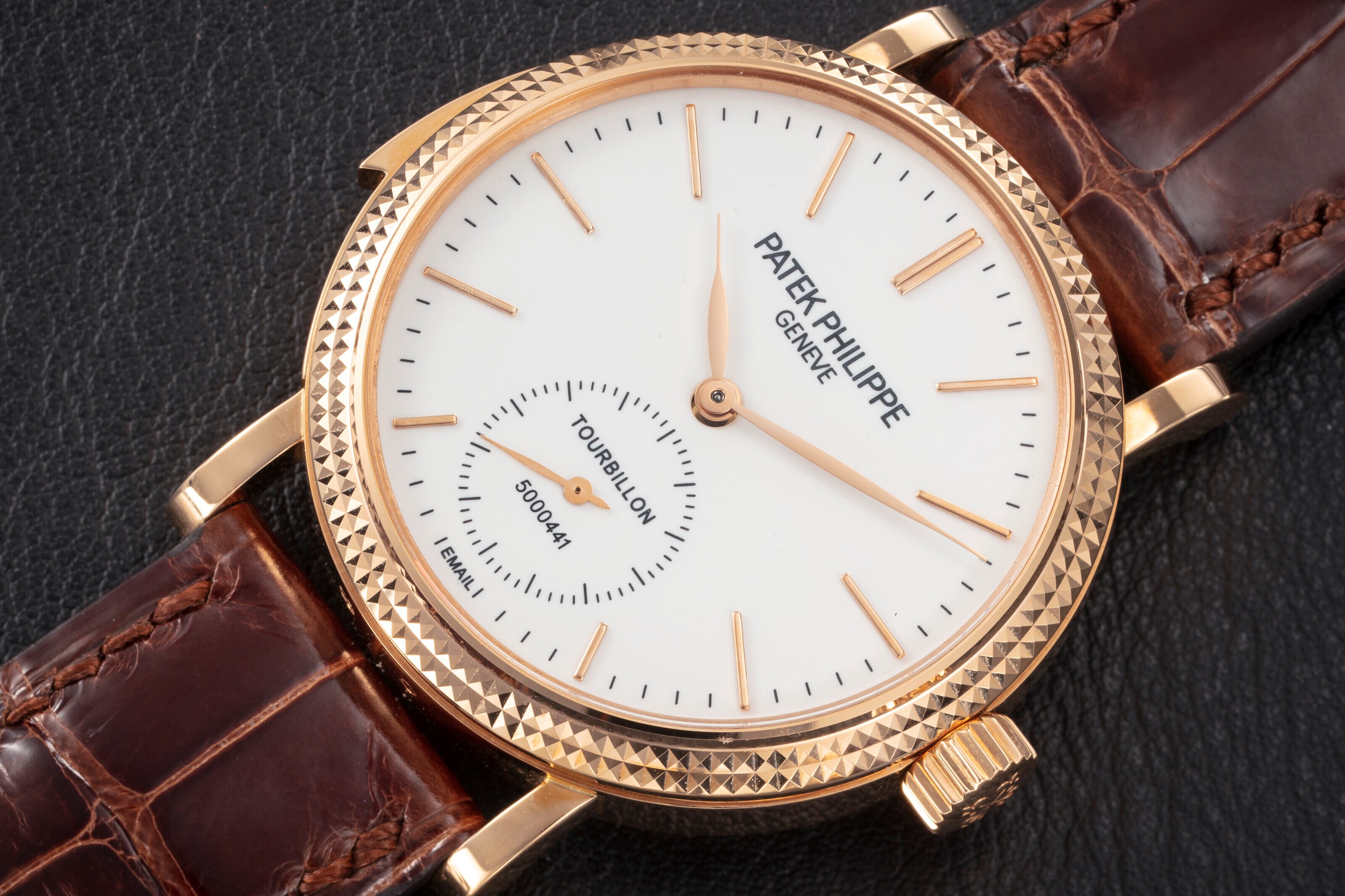 PATEK PHILIPPE, REF. 5339R-010, A GOLD TOURBILLON MINUTE REPEATER ...