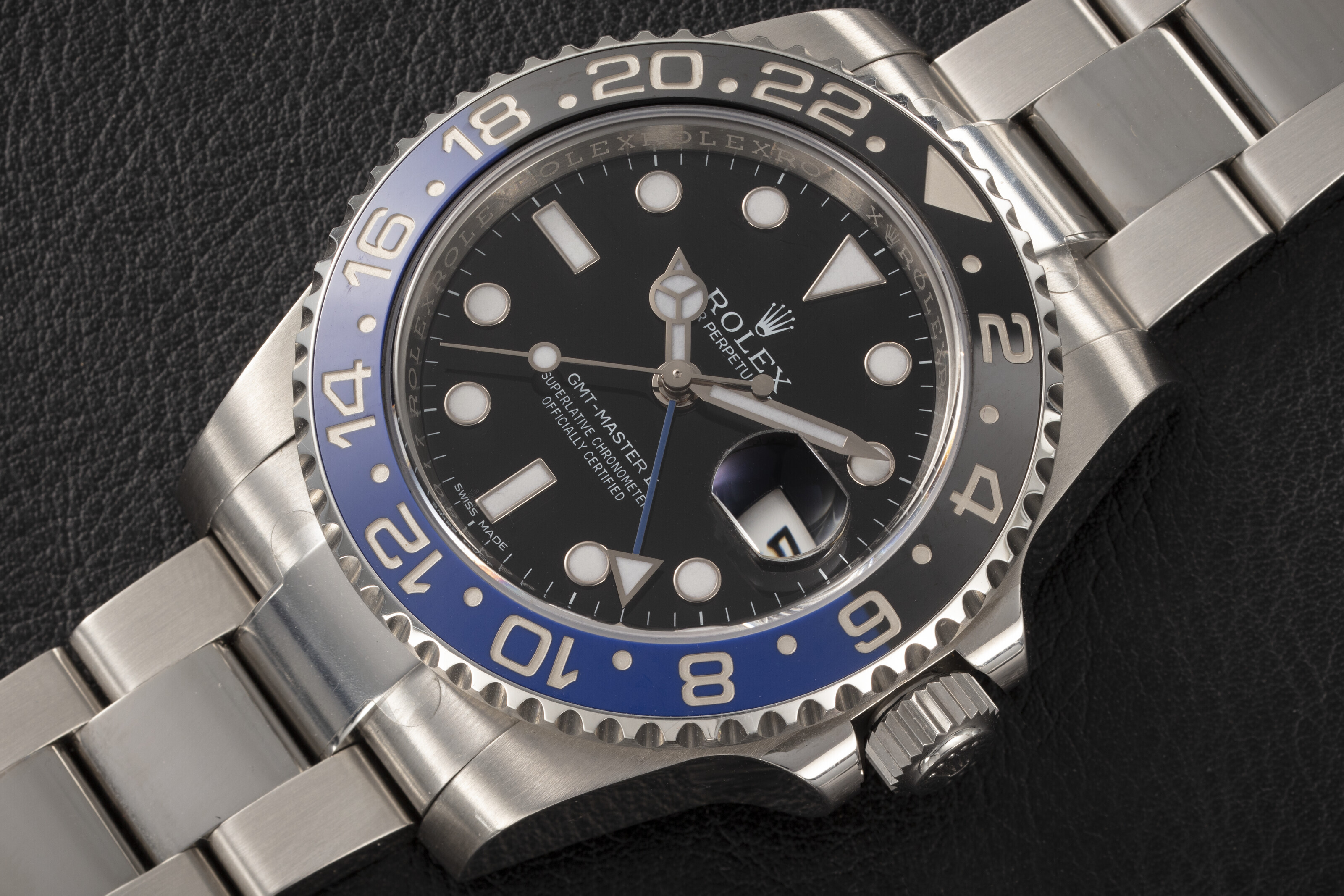 ROLEX, GMT-MASTER II REF.116710BLNR ‘BATMAN’, A STEEL AUTOMATIC DUAL ...