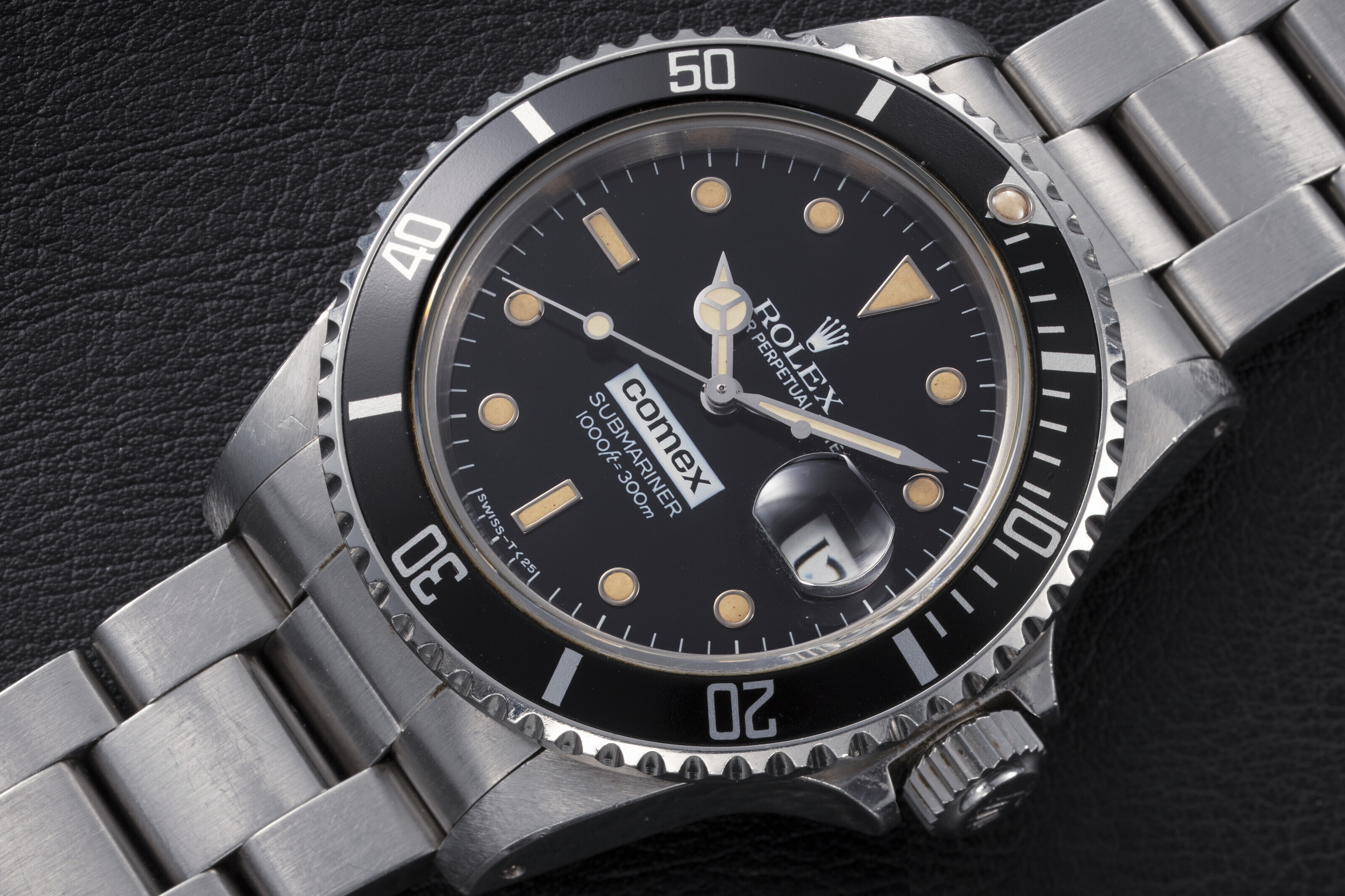 ROLEX, SUBMARINER COMEX REF. 16800, A STEEL AUTOMATIC DIVER’S ...