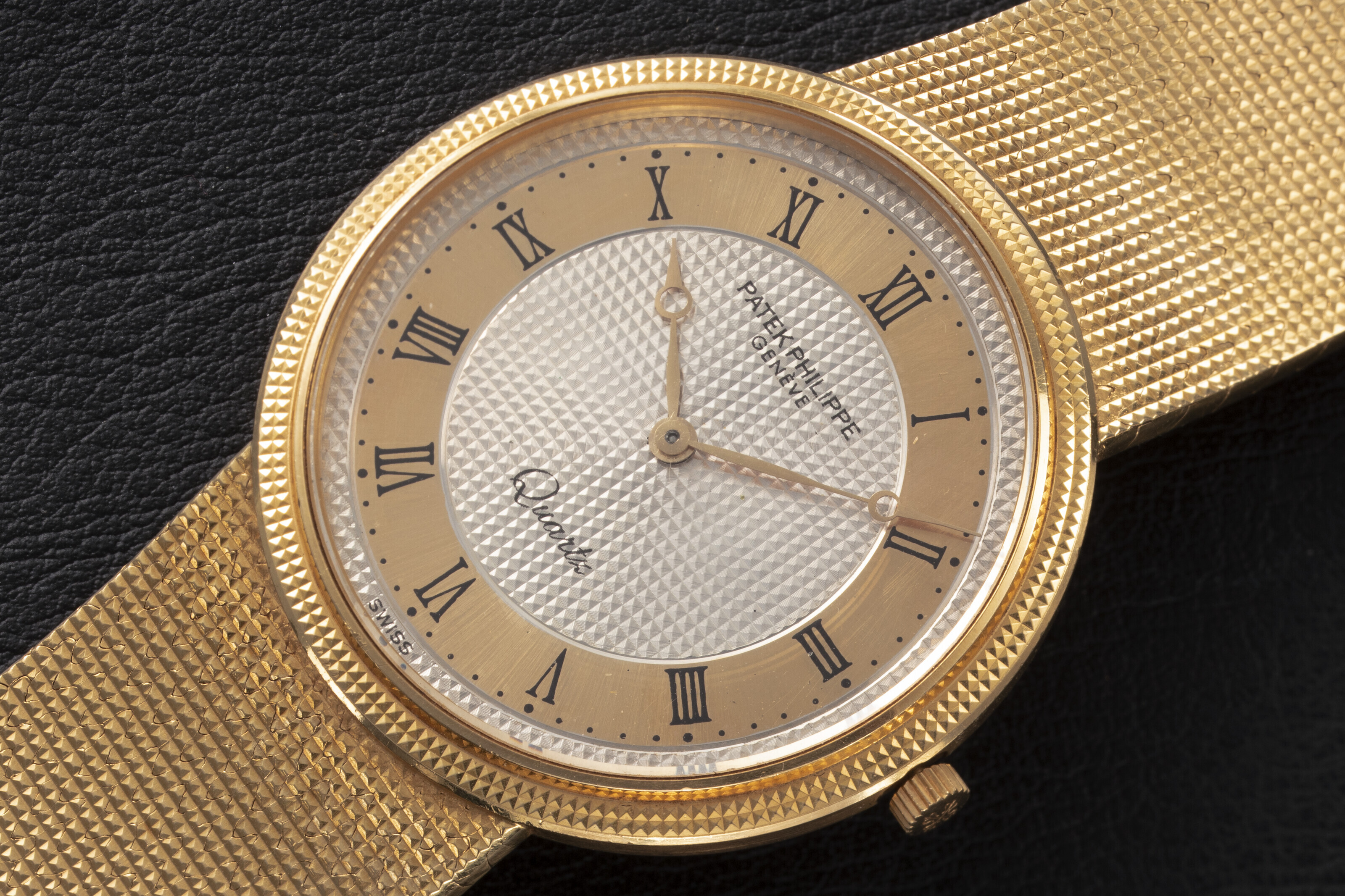 PATEK PHILIPPE, REF. 3744/1, A GOLD QUARTZ WRISWATCH, CASE NUMBER ...