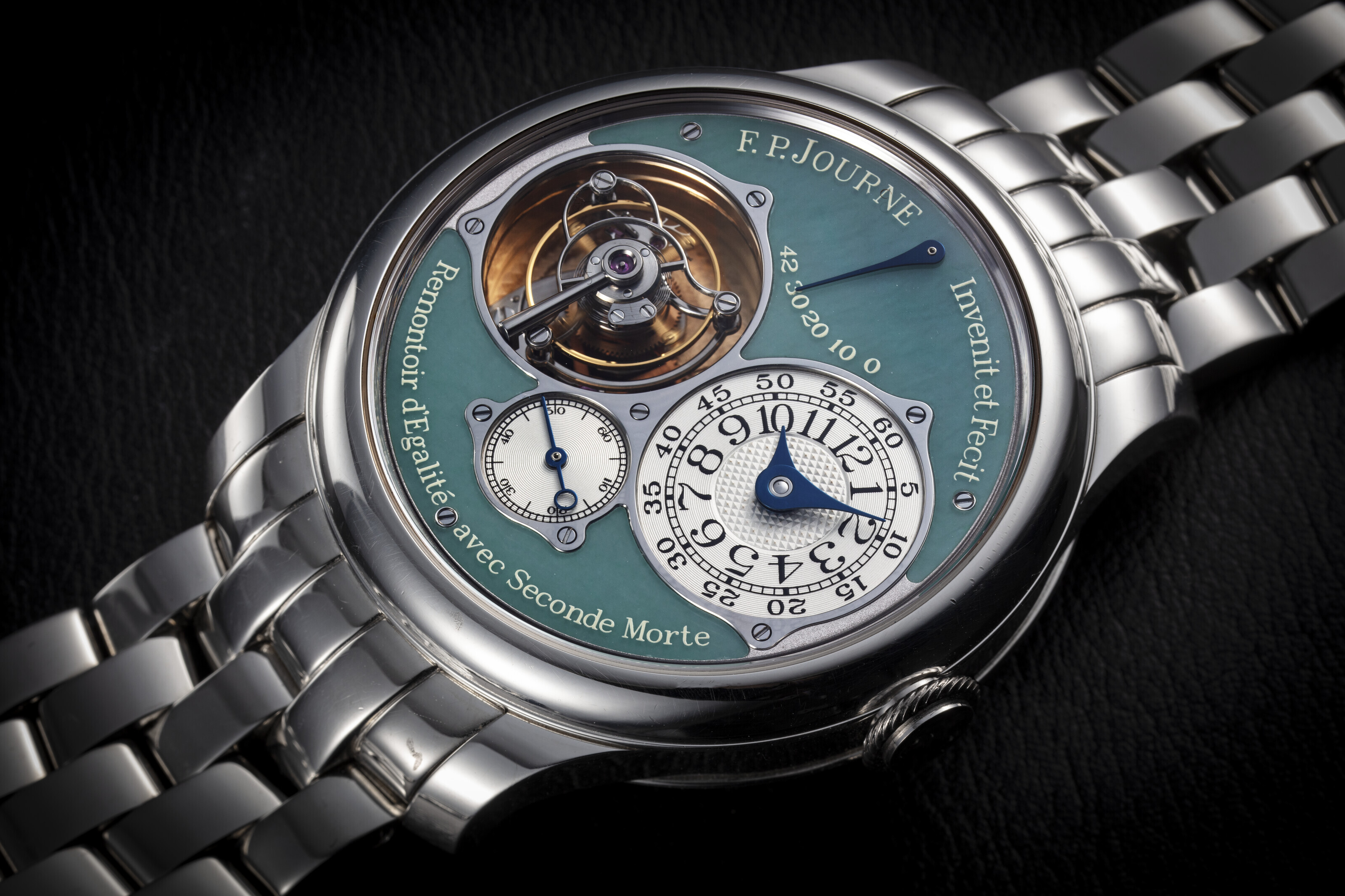 F.P. JOURNE, TOURBILLON SOUVERAIN, AN IMPRESSIVE AND VERY RARE PLATINUM ...