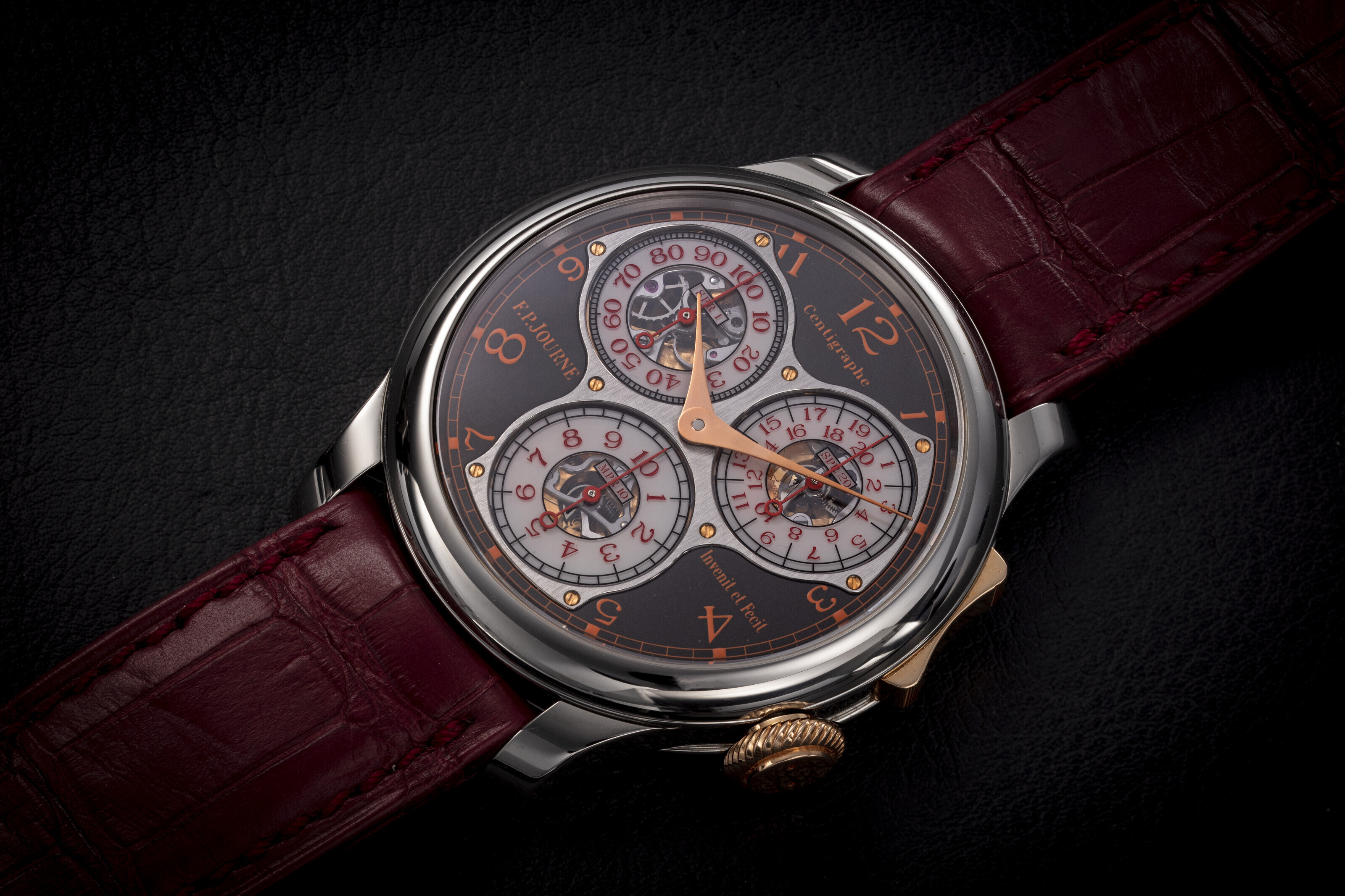F.P. JOURNE, CENTIGRAPHE SOUVERAIN ANNIVERSAIRE, A TITANIUM LIMITED ...