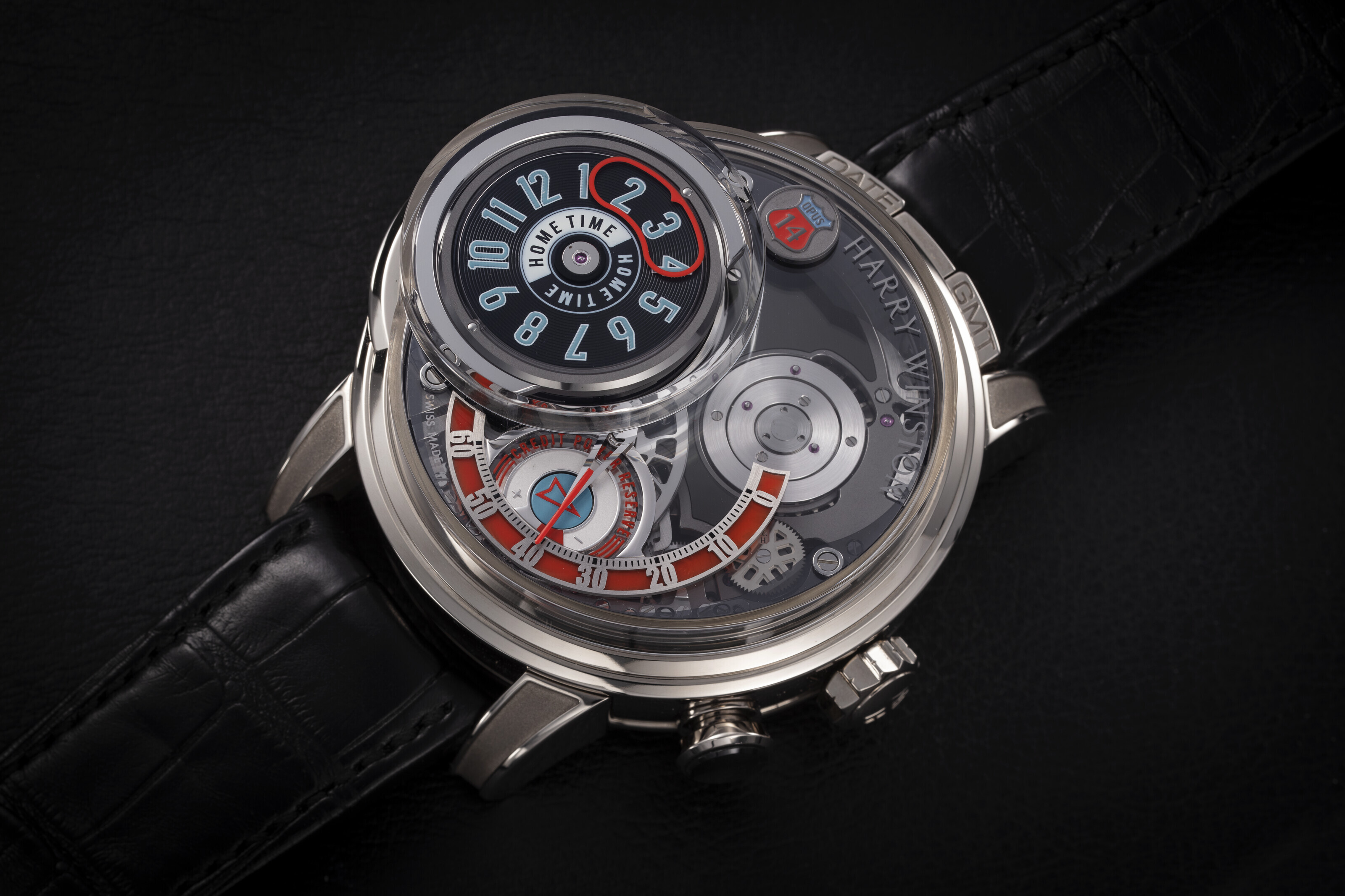 HARRY WINSTON, OPUS 14, A SPECTACULAR GOLD LIMITED EDITION WRISTWATCH ...