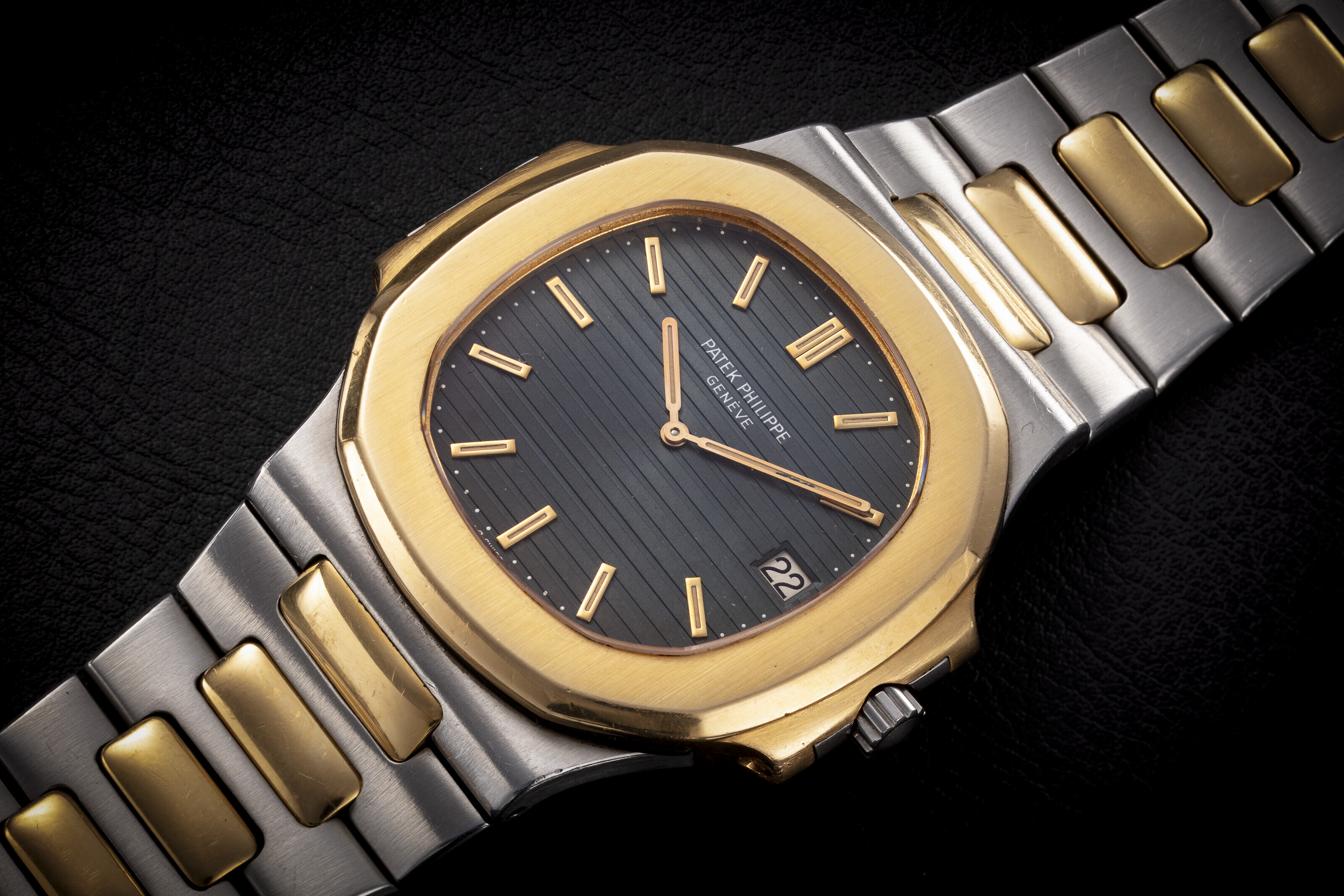 PATEK PHILIPPE, NAUTILUS REF. 3700AJ, A RARE AND ICONIC TWO-TONE ...
