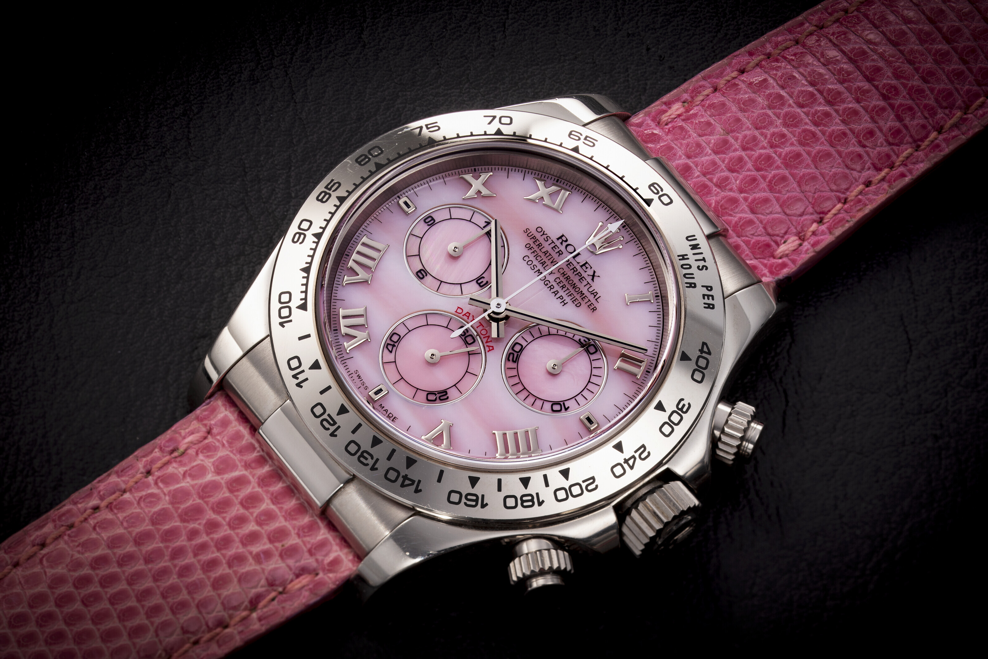 ROLEX, DAYTONA BEACH REF. 116519, A GOLD CHRONOGRAPH WRISTWATCH WITH ...