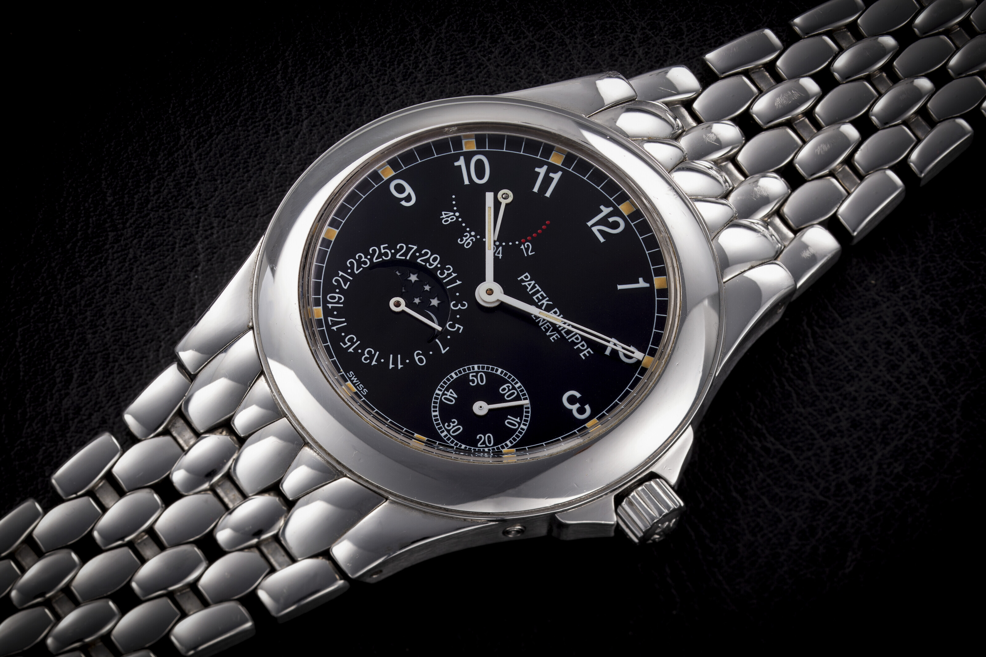PATEK PHILIPPE, NEPTUNE REF. 5085/1A, A STEEL AUTOMATIC WRISTWATCH WITH ...