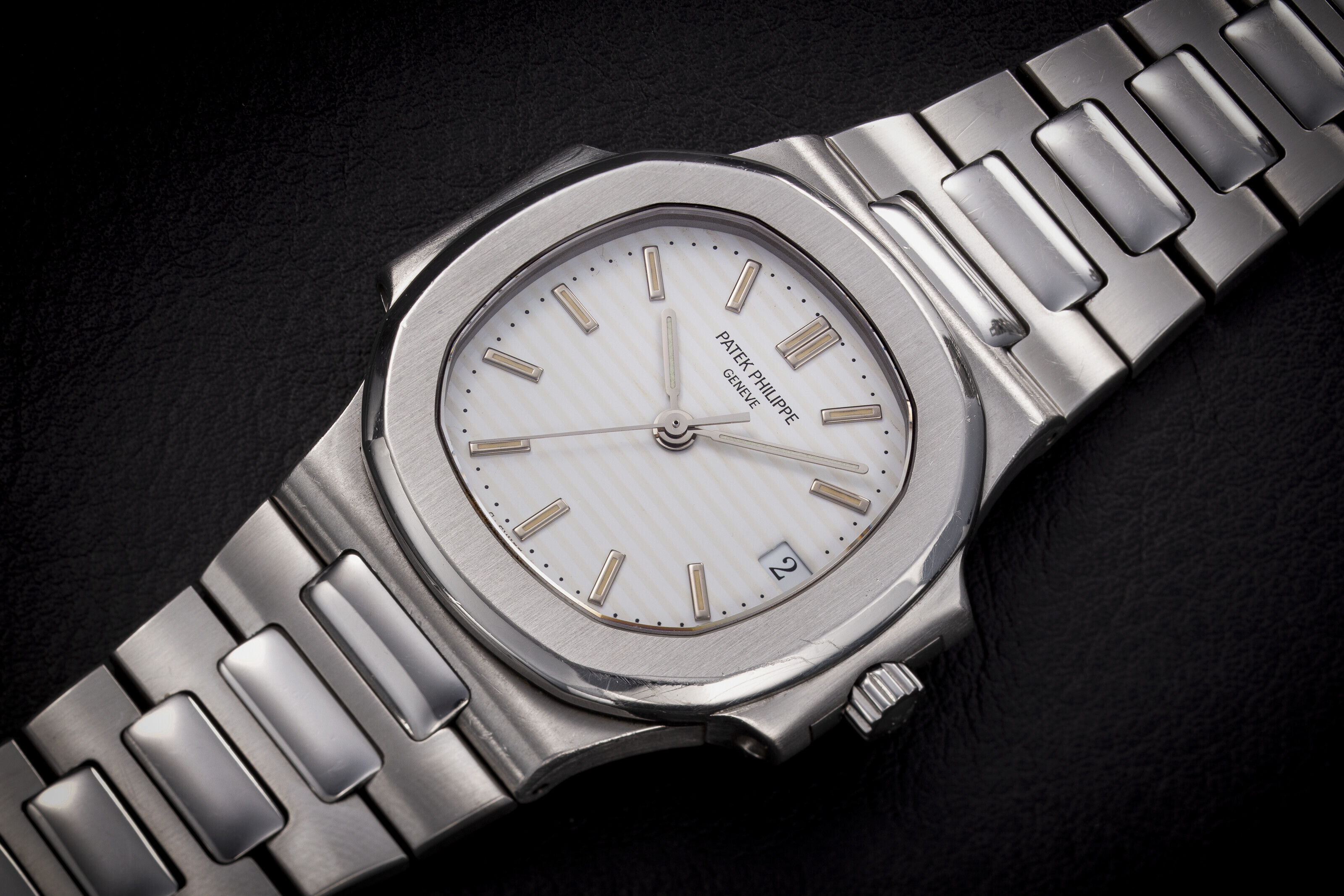 PATEK PHILIPPE, NAUTILUS REF. 3800A, A RARE STEEL AUTOMATIC WRISTWATCH ...