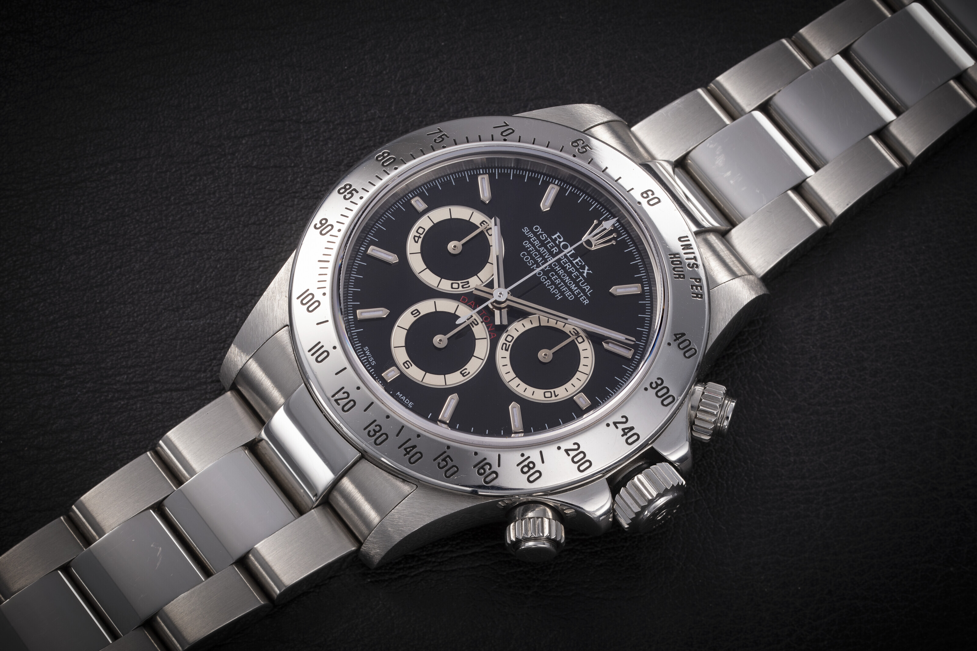 ROLEX, DAYTONA REF. 16520 'ZENITH', A STEEL AUTOMATIC CHRONOGRAPH ...