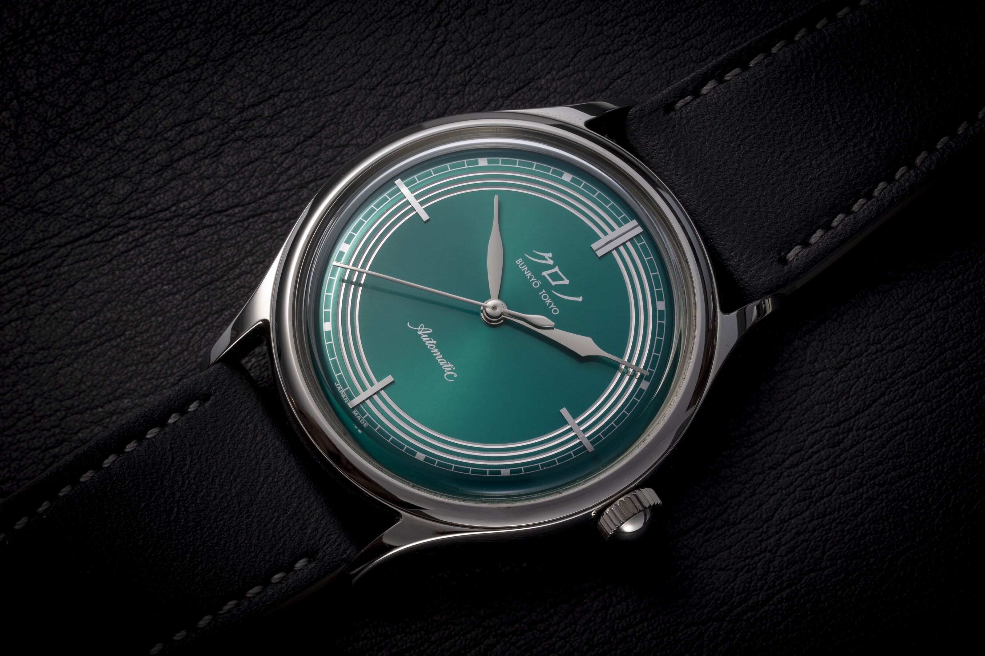 KURONO BUNKYO TOKYO, MORI EDITION, A STEEL AUTOMATIC WRISTWATCH, CASE ...