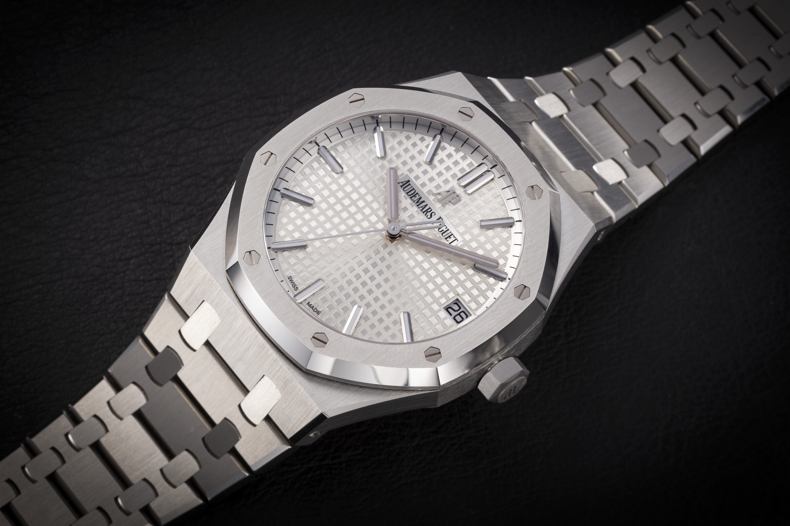 AUDEMARS PIGUET, ROYAL OAK, REF. 15500ST, A STEEL AUTOMATIC WRISTWATCH ...