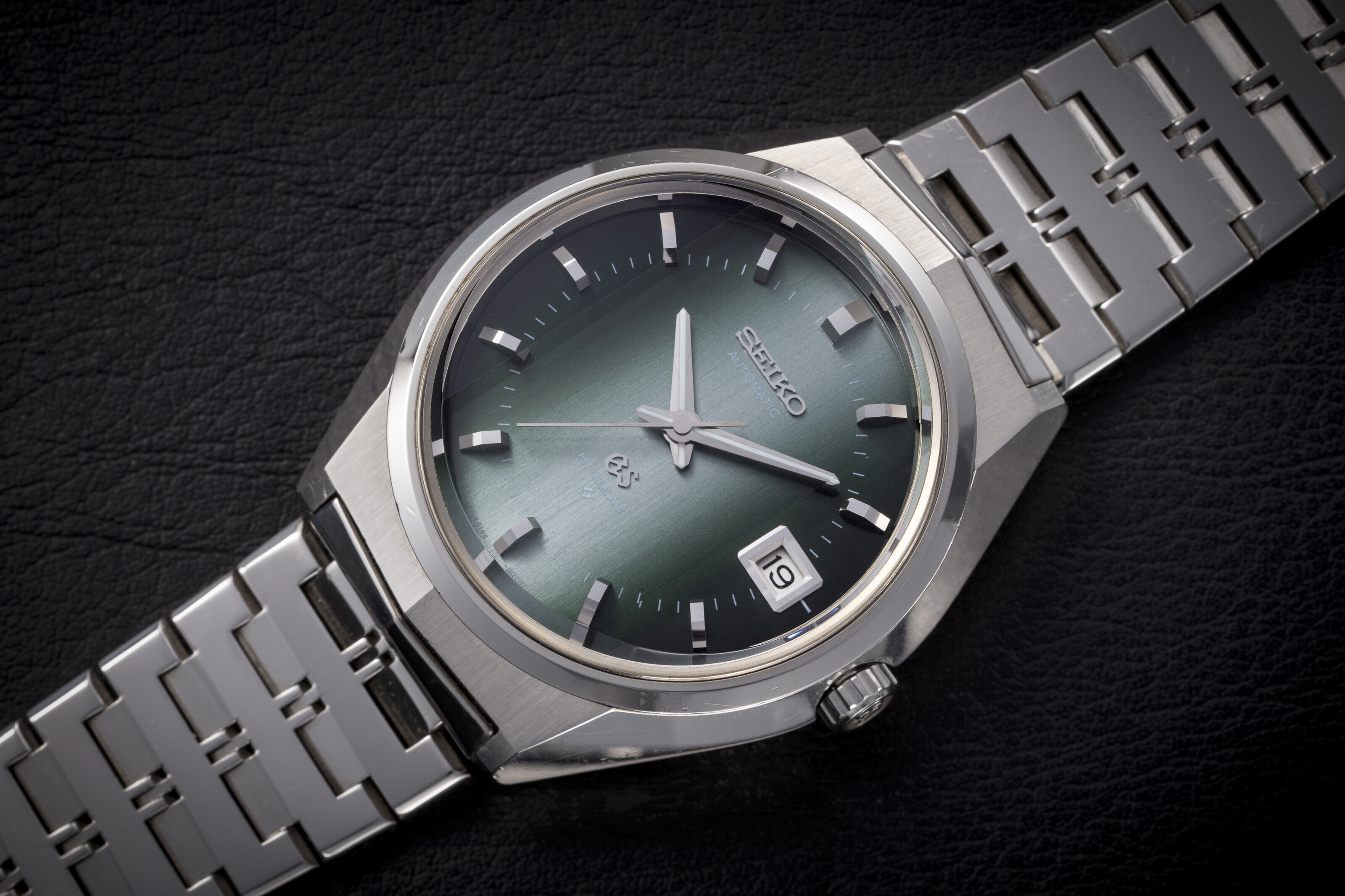 GRAND SEIKO REF. 6145-8050, AN ATTRACTIVE STEEL AUTOMATIC WRISTWATCH ...