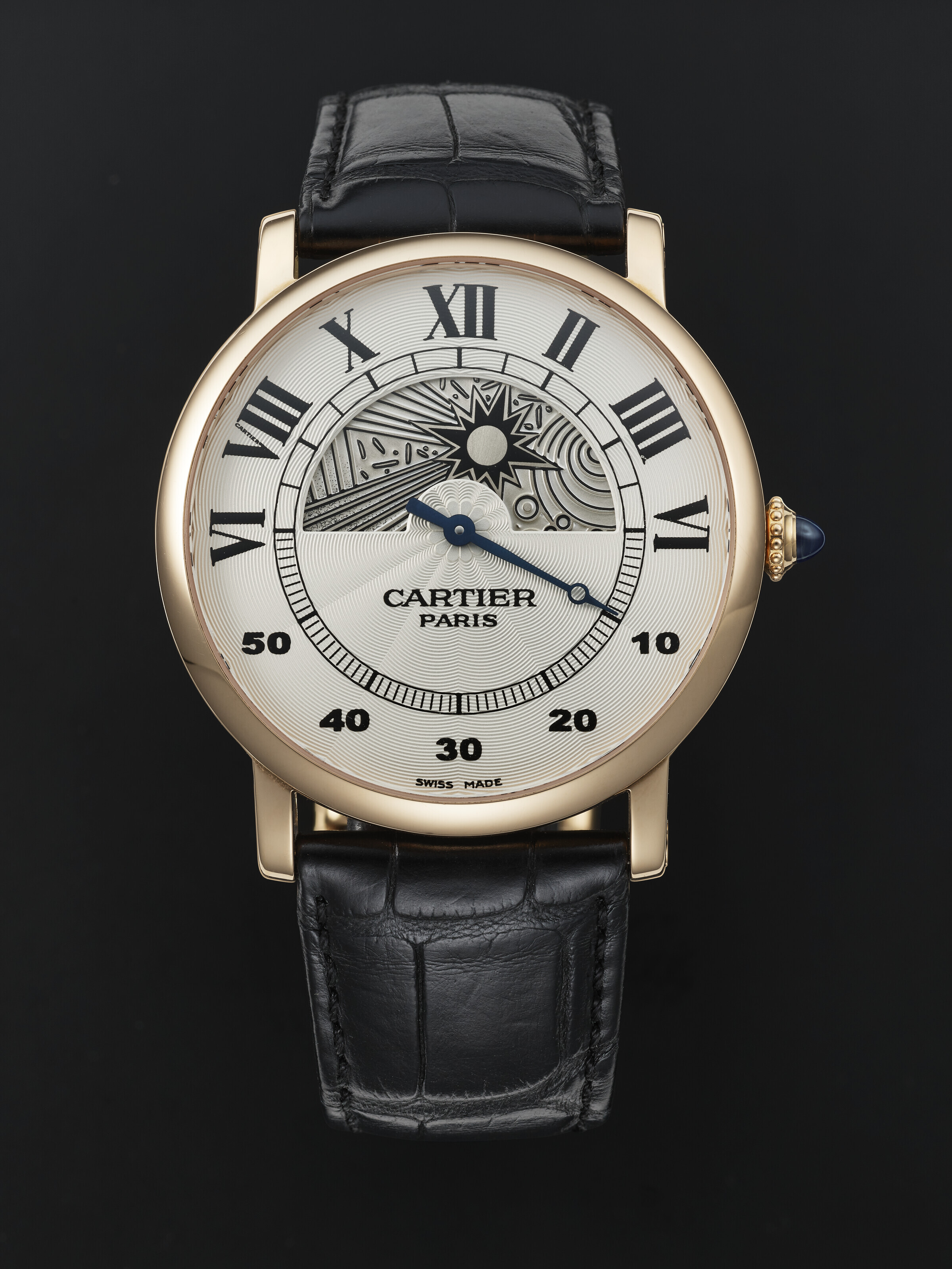 CARTIER, PINK GOLD 'ROTONDE JOUR ET NUIT', REF. 28721, | Christie’s