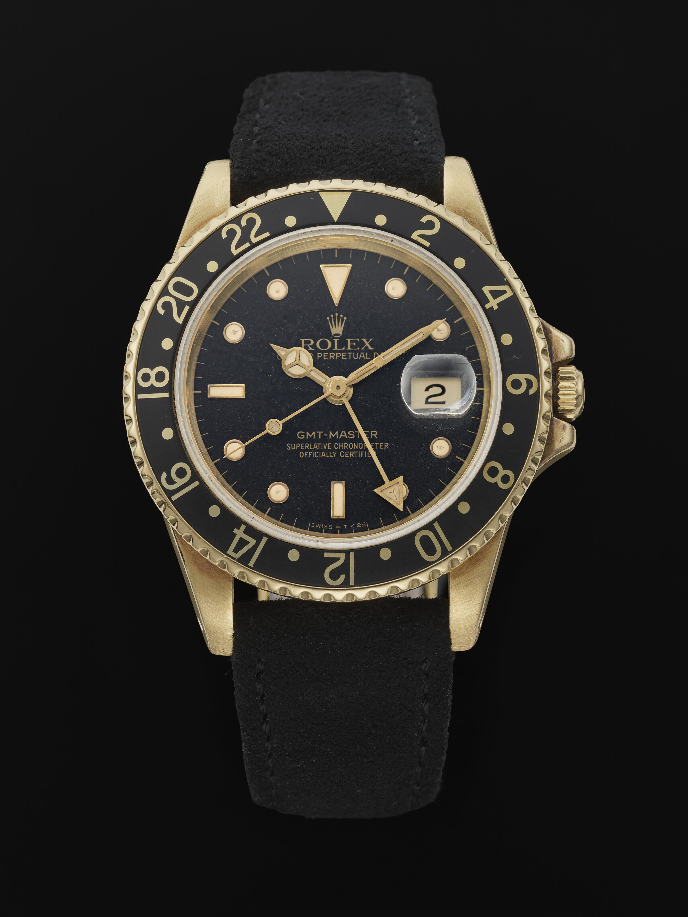 ROLEX, YELLOW GOLD 'GMT-MASTER', REF. 16718, | Christie’s
